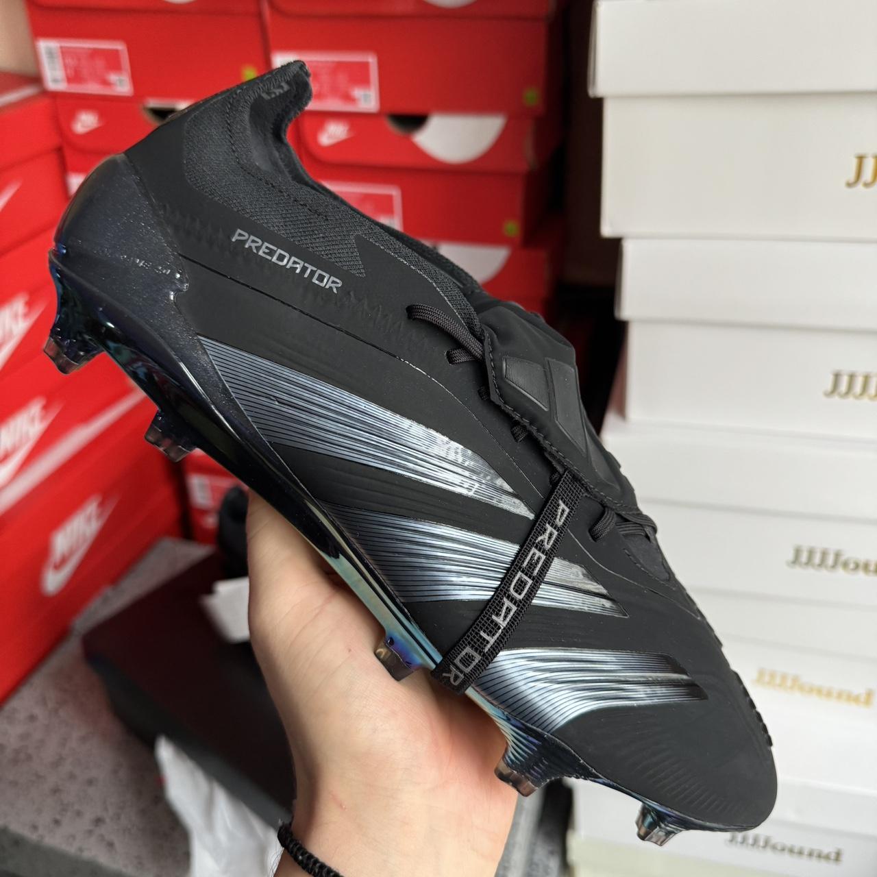 ADIDAS PREDATOR ELITE FT FIRM GROUND BOOTS BLACK... - Depop