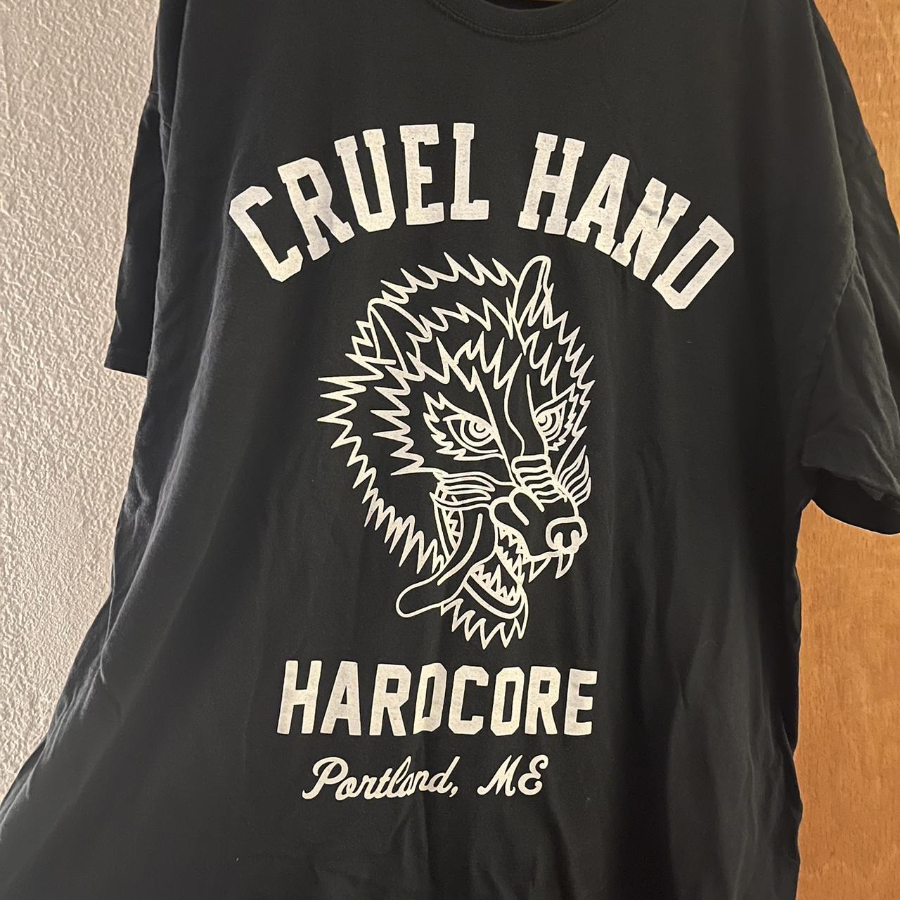 Cruel Hand Hardcore band Tee 2xl #hardcore - Depop