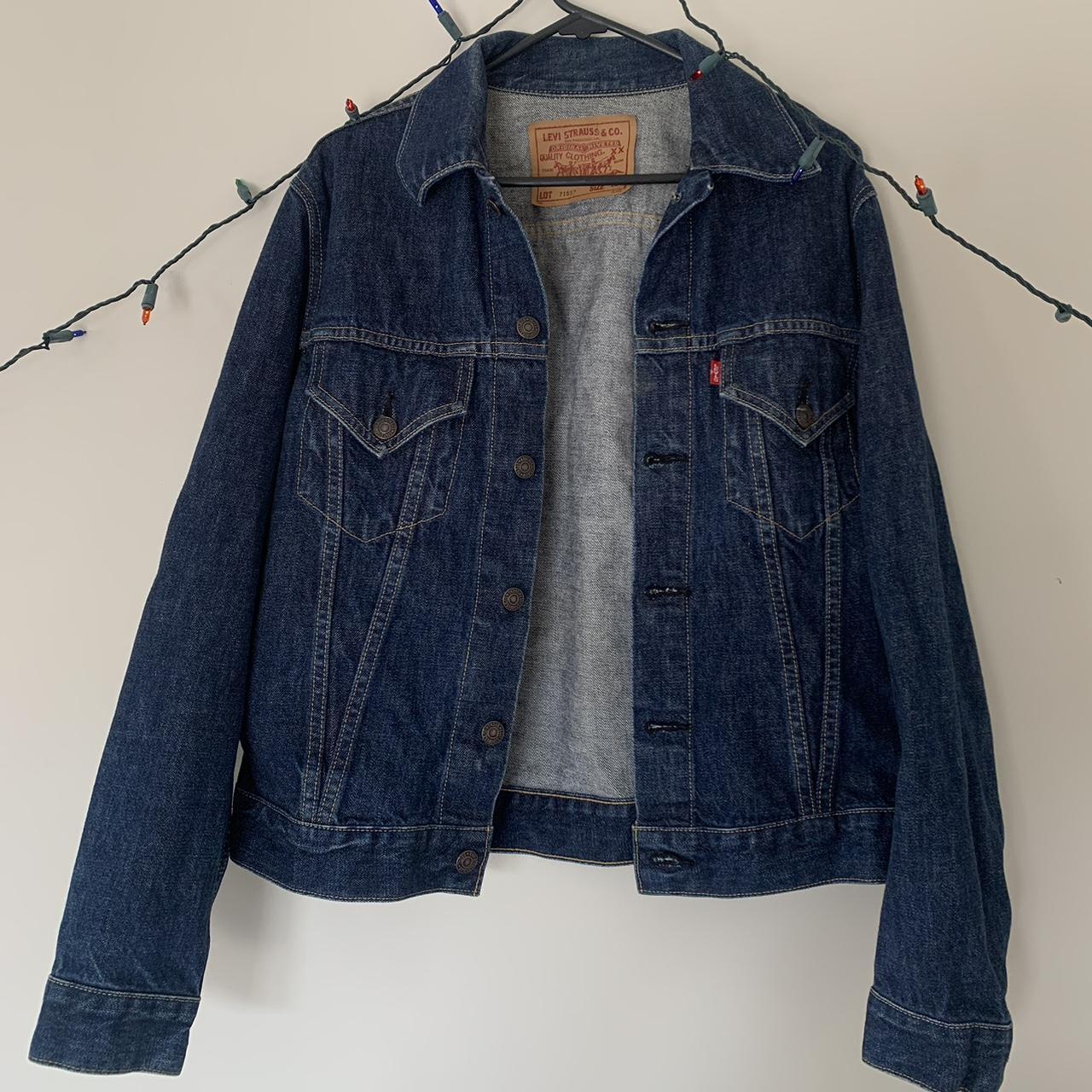 Thrifted vintage Levis denim jacket. Never worn... - Depop