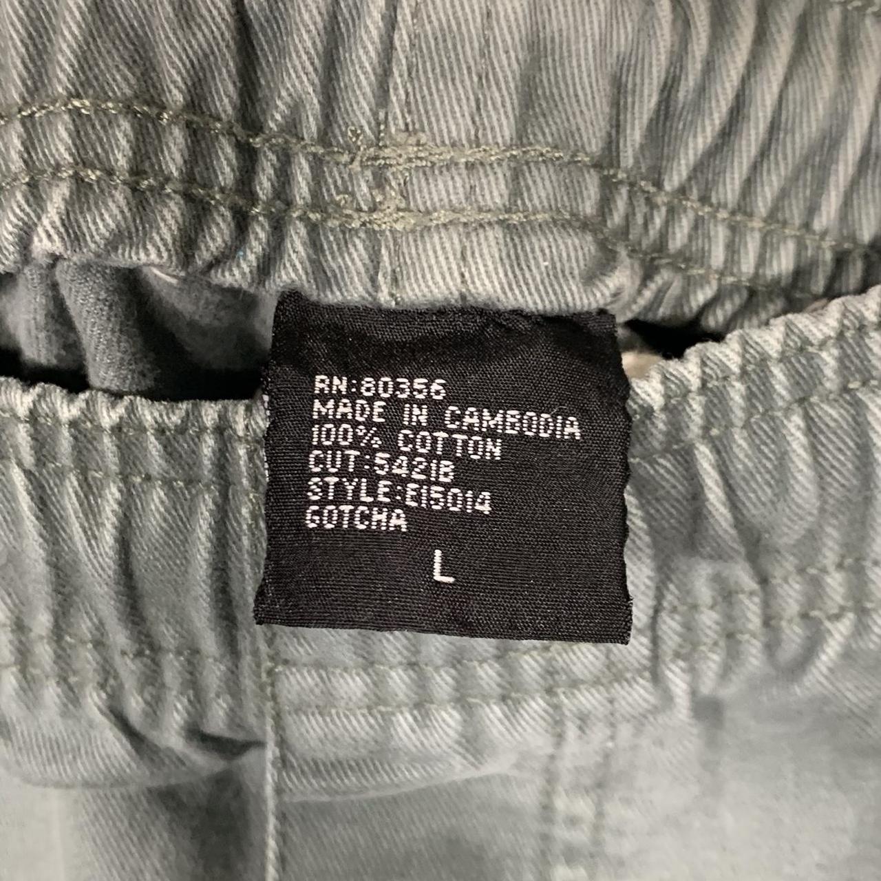 Vintage Gotcha Drawstring Surf Shorts One small... - Depop