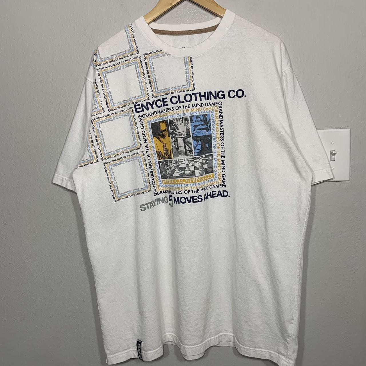 Enyce Grandmasters Hiphop Streetwear White Graphic... - Depop