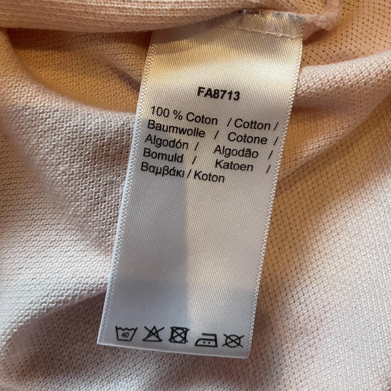 Lacoste polo Baby pink Size 5-Large Great condition... - Depop