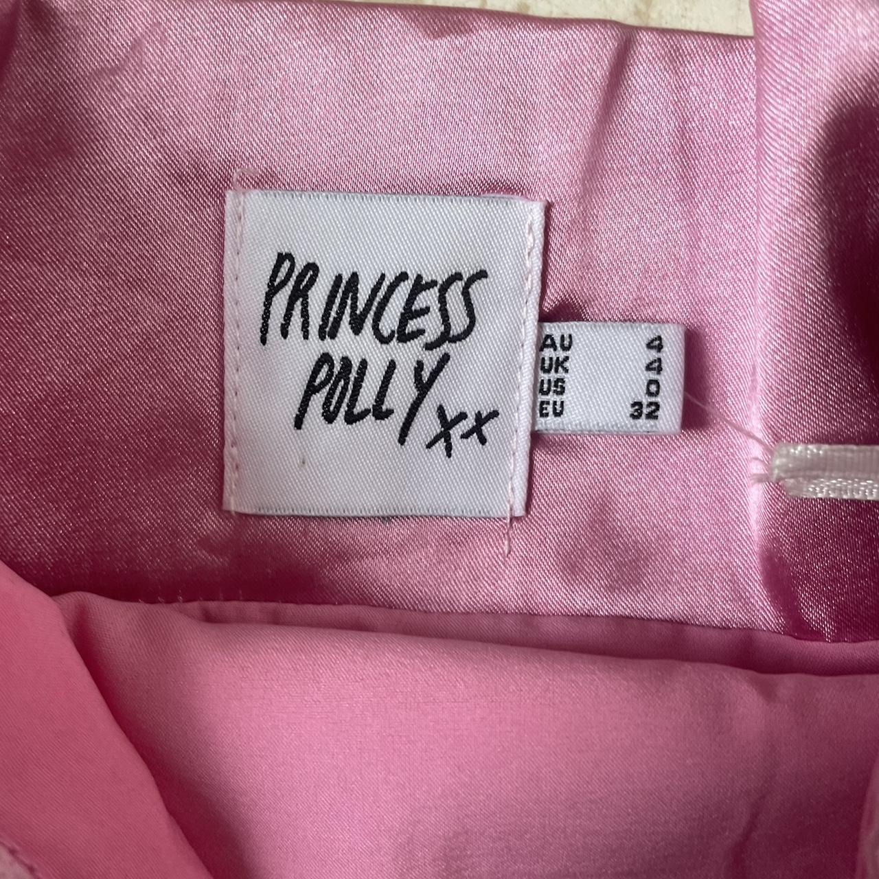 Princess Polly mini satin strapless dress Size 0 So... - Depop