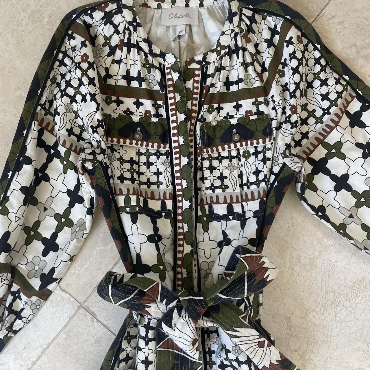 Cleobella Nadia Jumpsuit in Art deco Worn twice Size... - Depop