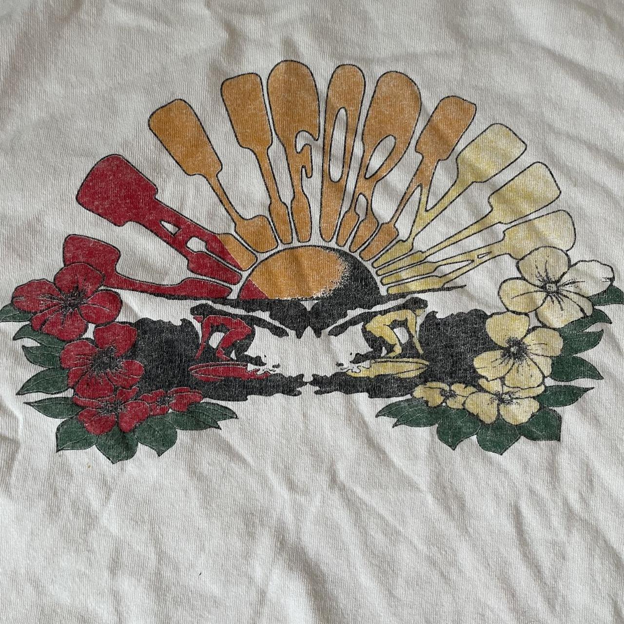 RE/DONE graphic California tee Size medium - Depop