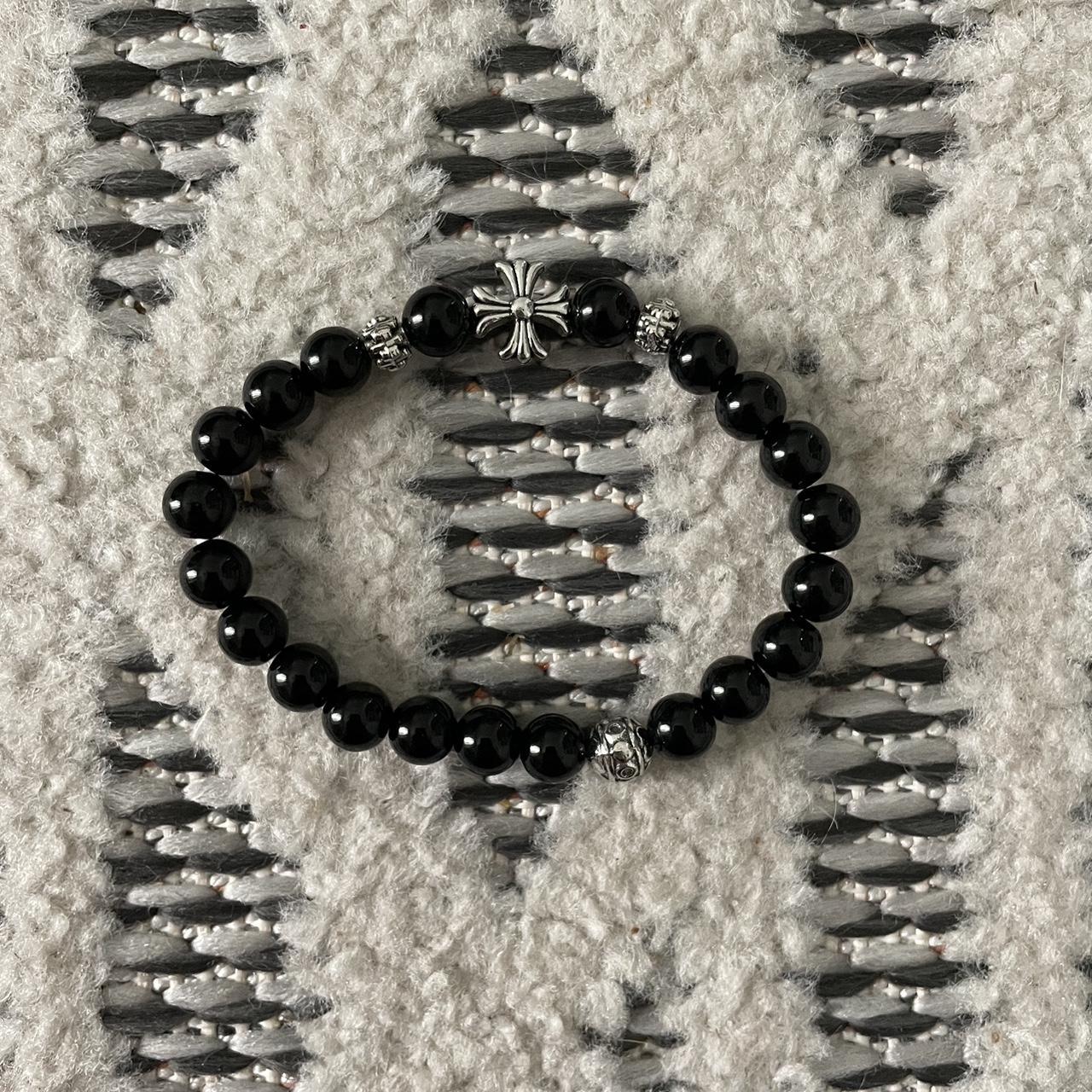 Chrome Hearts Beaded Bracelet Brand New - Depop