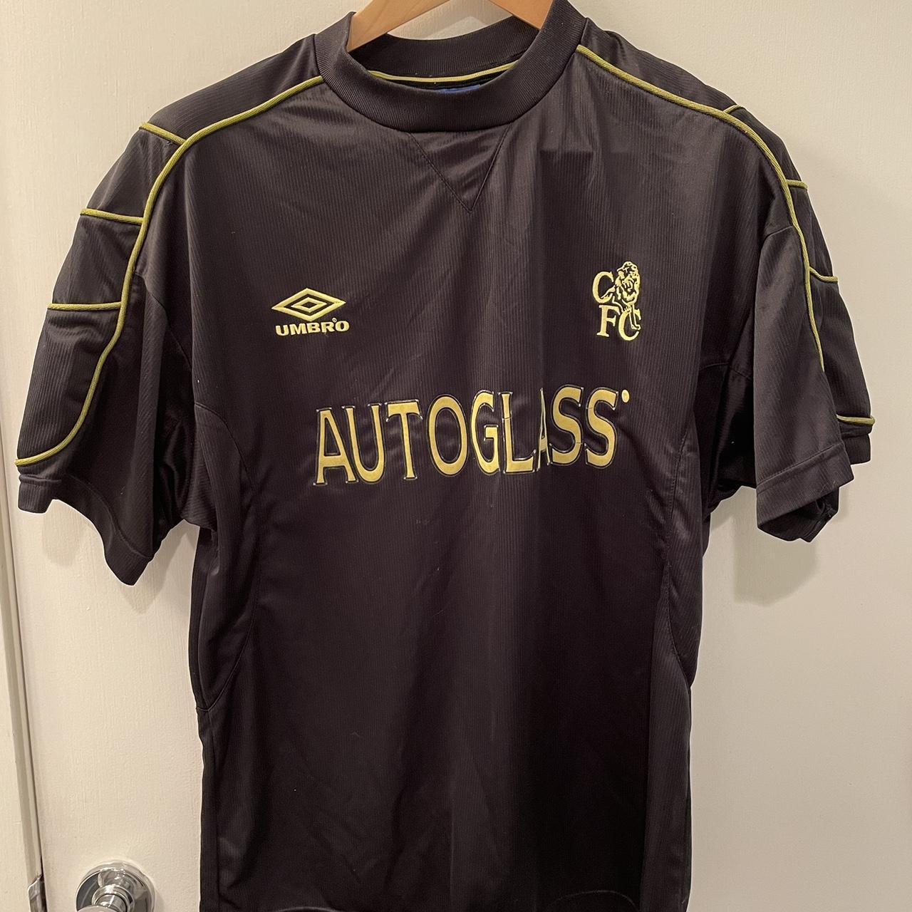 1999-2001 Chelsea Umbro Fourth Kit. Rare jersey worn... - Depop