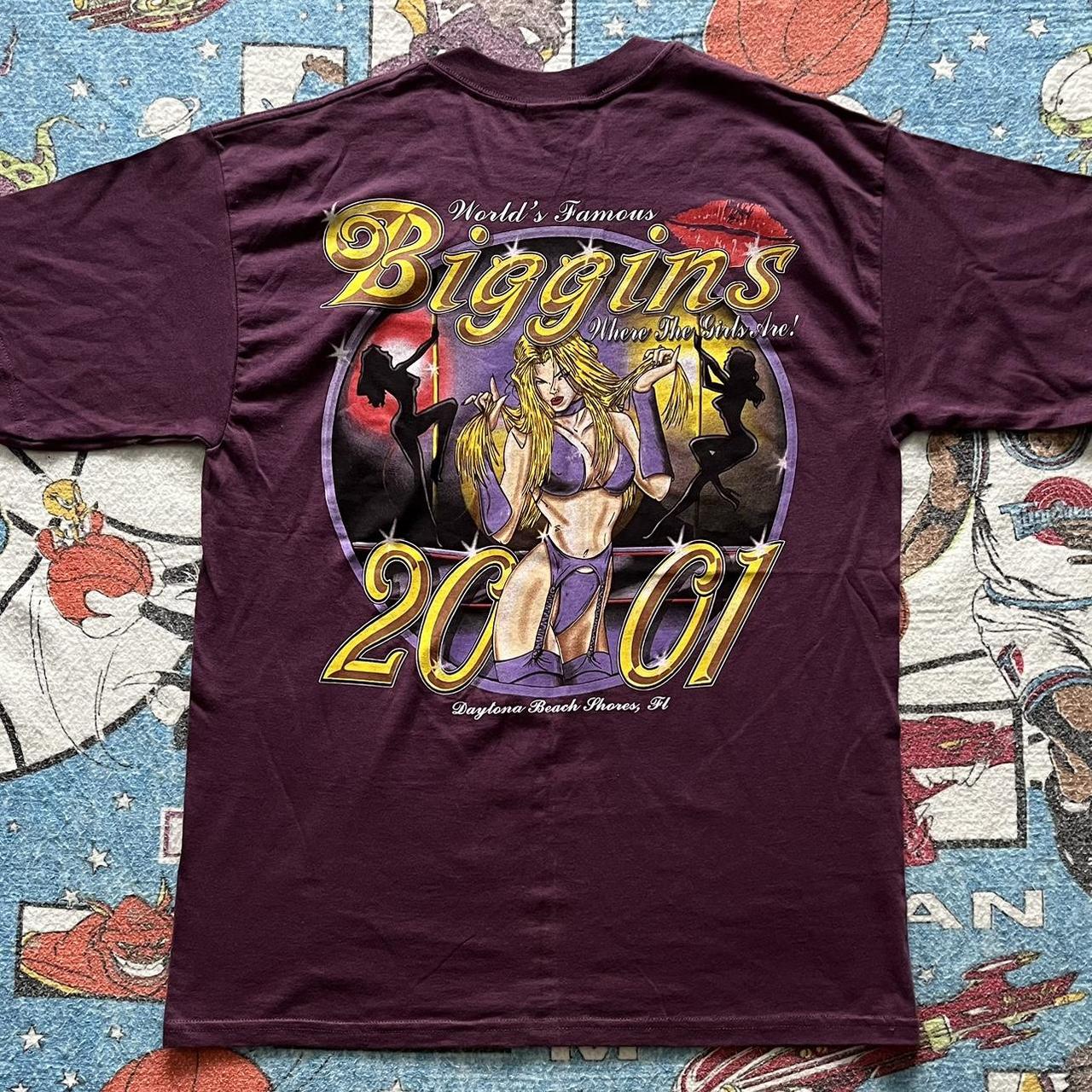 Vintage World Famous Biggins Strip Clup Daytona... - Depop