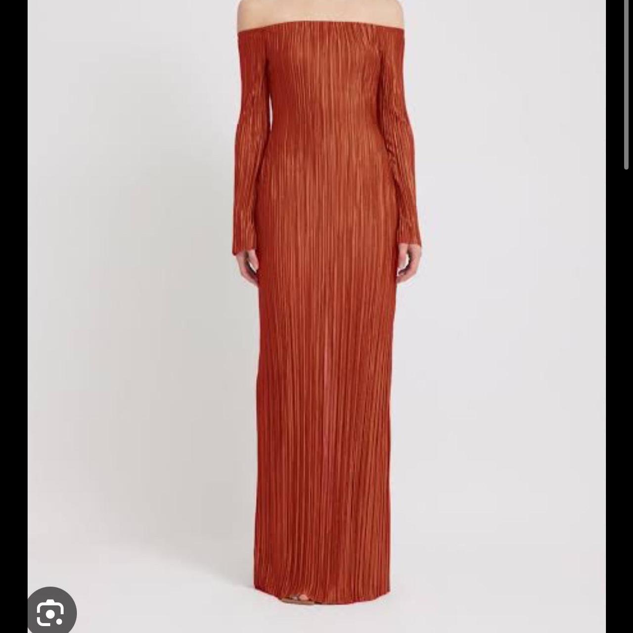 Tojha - Carrie Dress in Rust Size 8 Flattering off... - Depop