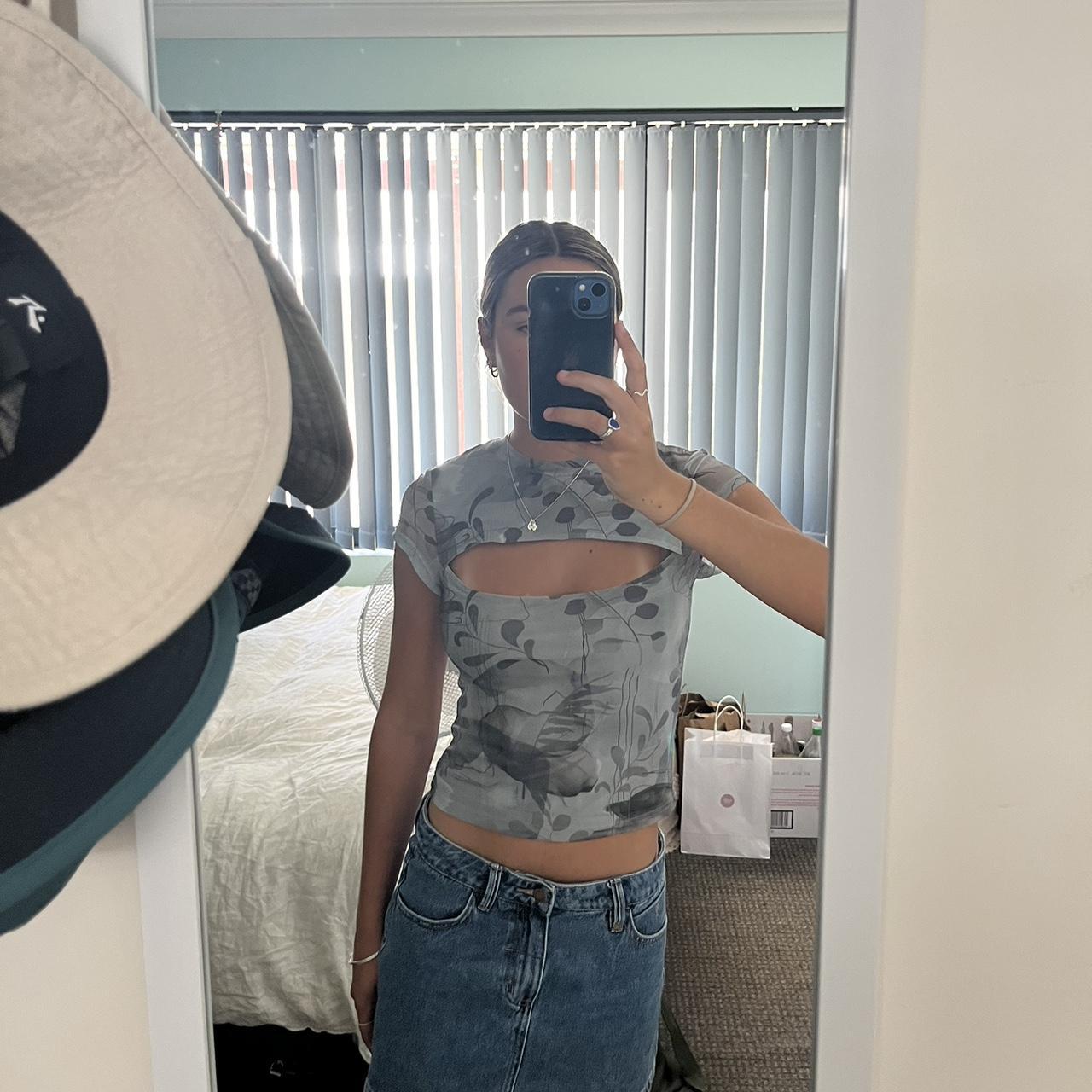 luck and trouble top love the pattern and design, no... - Depop