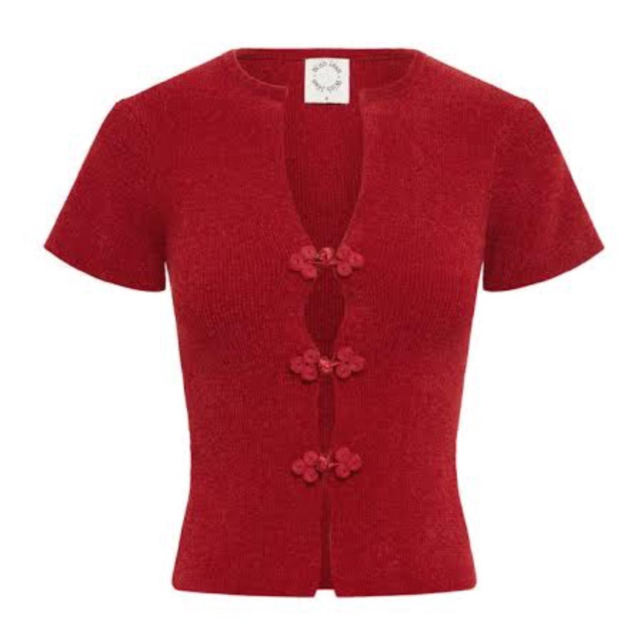 with jean ruby top size medium brand new... - Depop