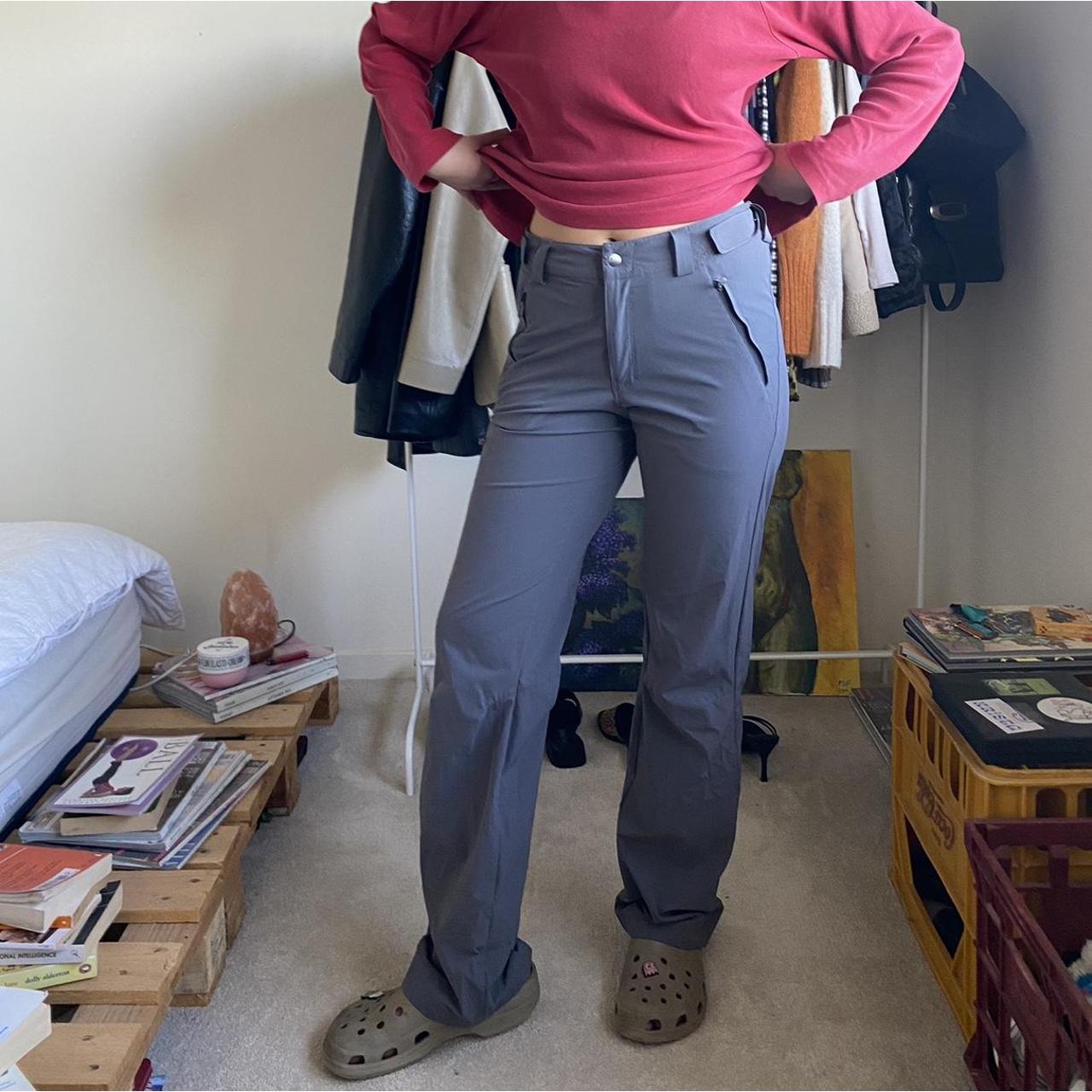 Solomon grey hiking pants size 10 - Depop