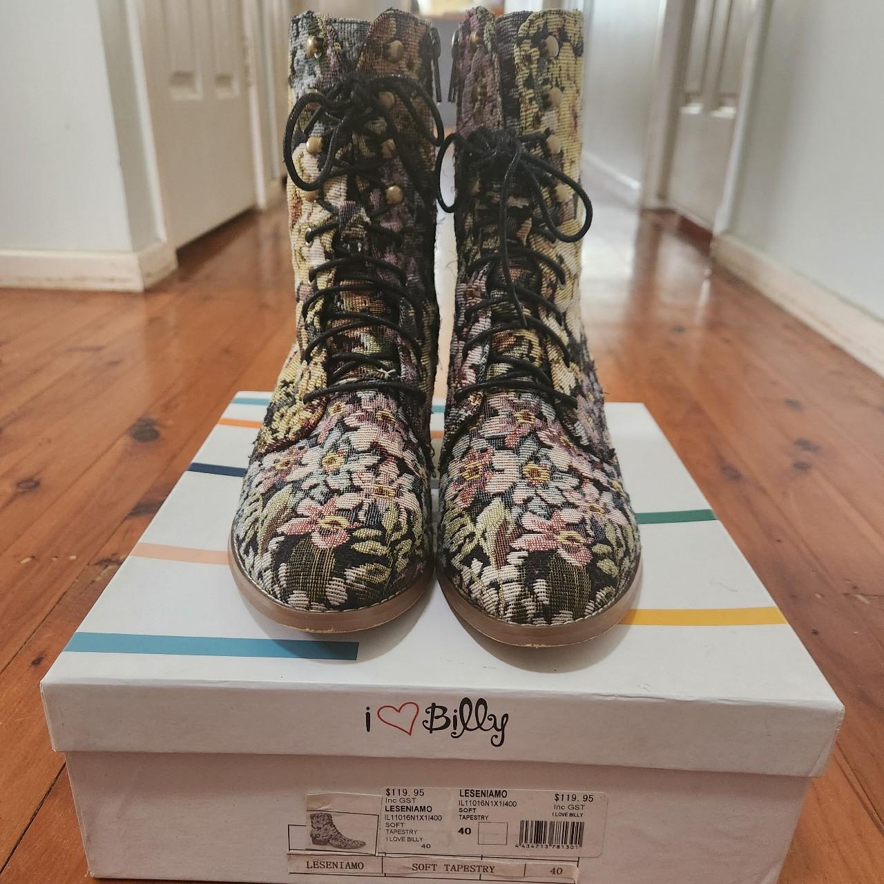Absolutely BREATHTAKING I Love Billy tapestry boots!... - Depop