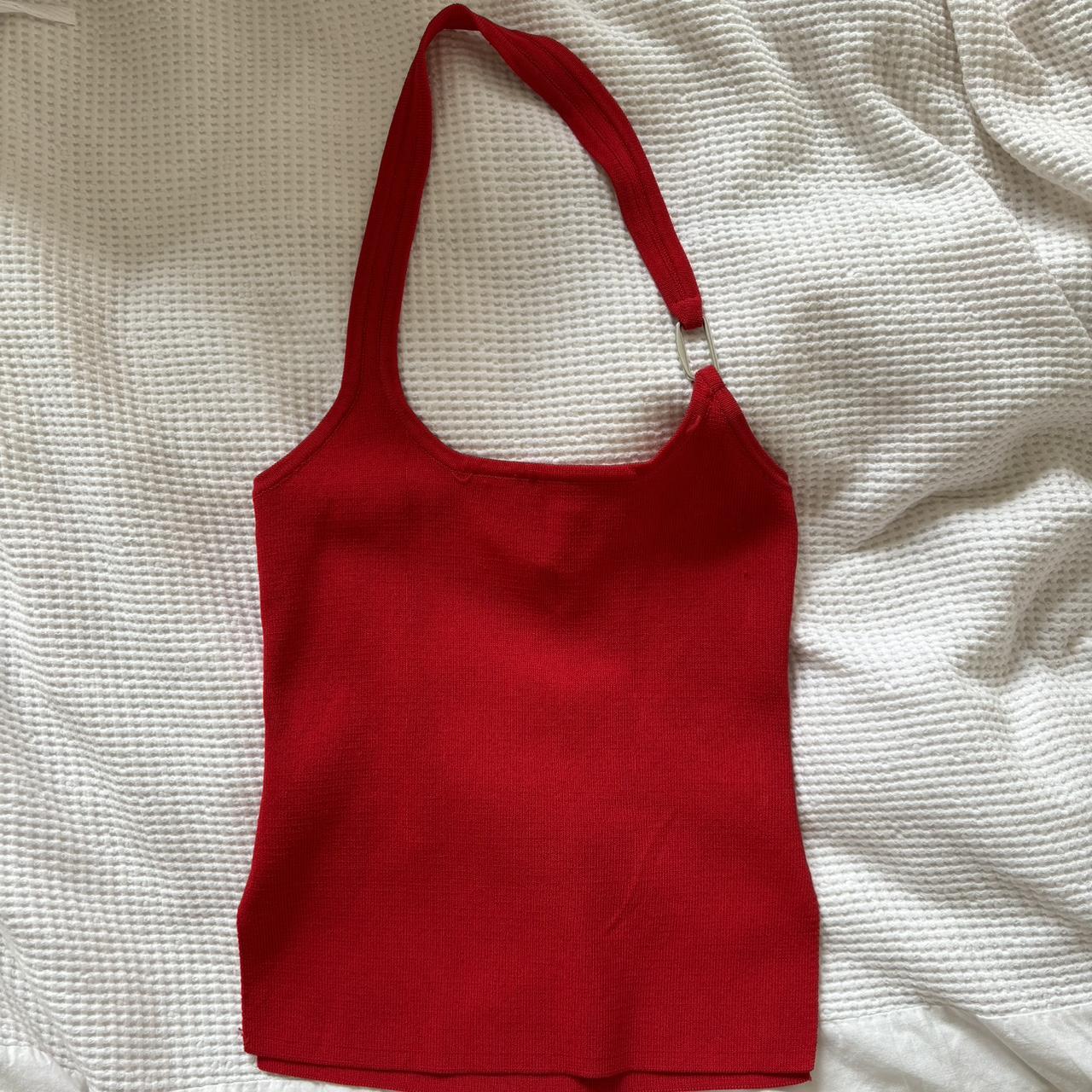 glassons going out Red halter neck top... | Depop