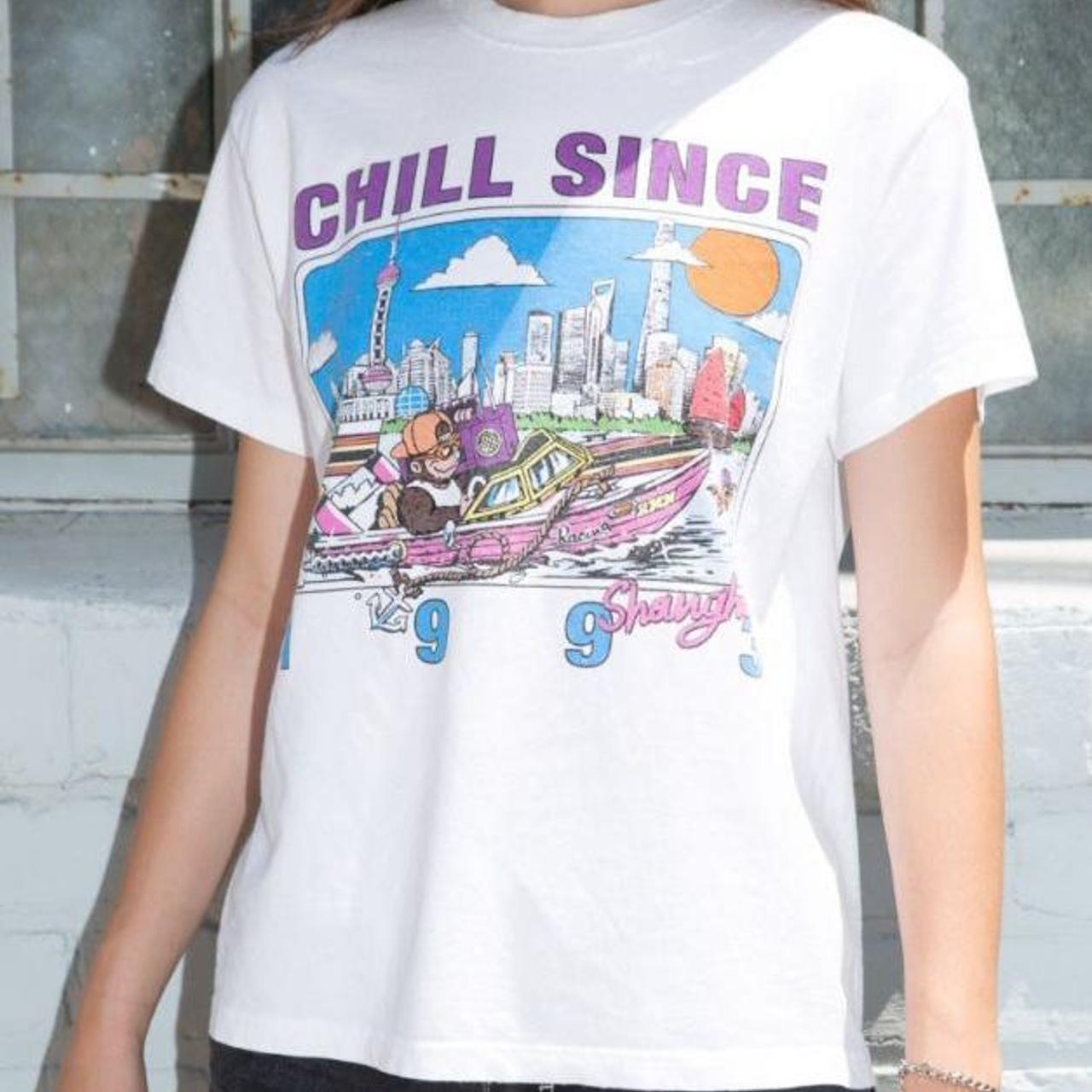 Brandy Melville Marina chill since Shanghai top,... - Depop