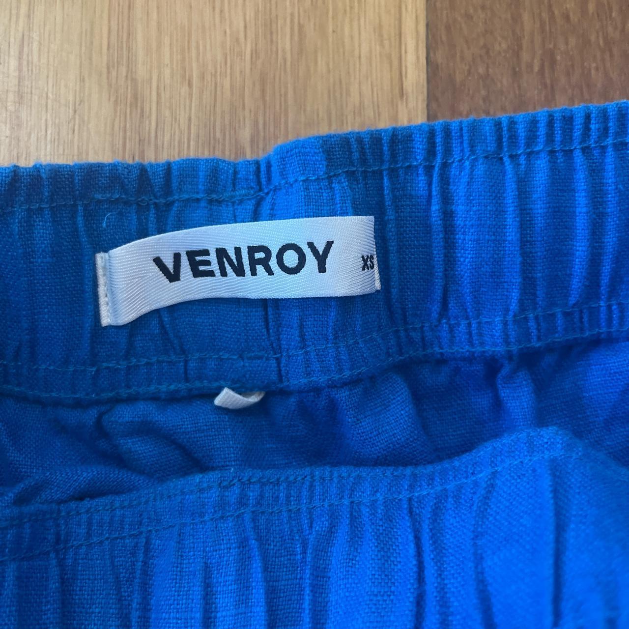 blue venroy skirt perfect condition- barely worn... - Depop