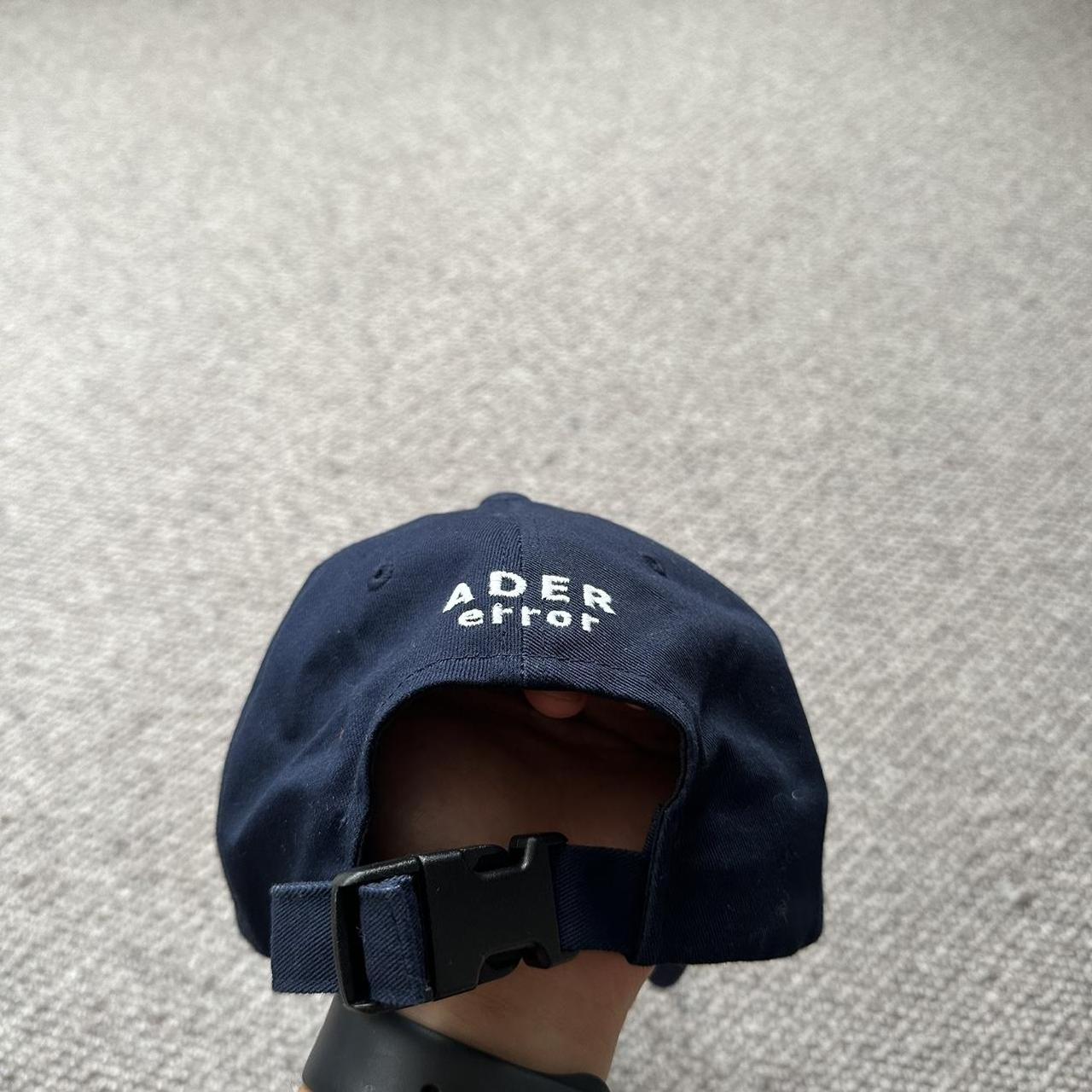Ader Error Navy Baseball Cap #adererror | Depop