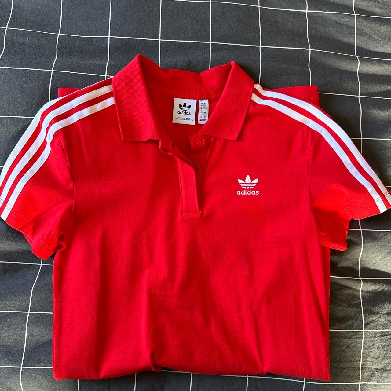 Adidas Women's Red Dress | Depop