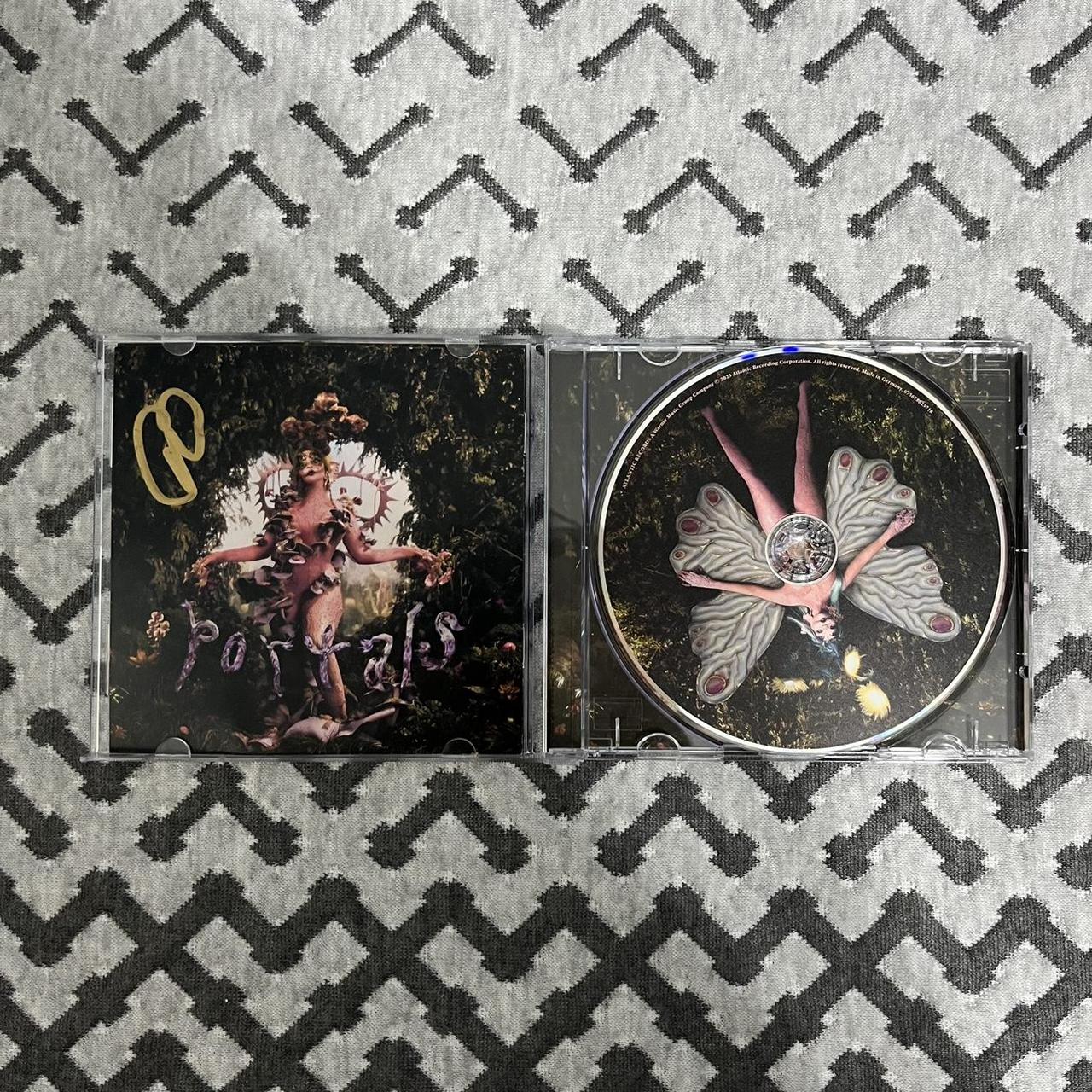 ↳ melanie martinez signed portals cd opened,... - Depop