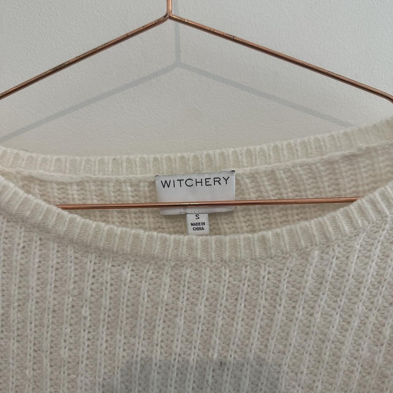 Stunning witchery jumper, barely worn. - Depop