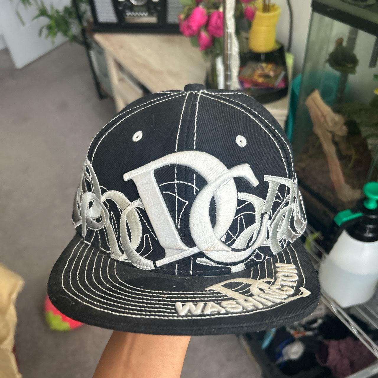 DC fitted cap / hat vintage catching dust on the... - Depop