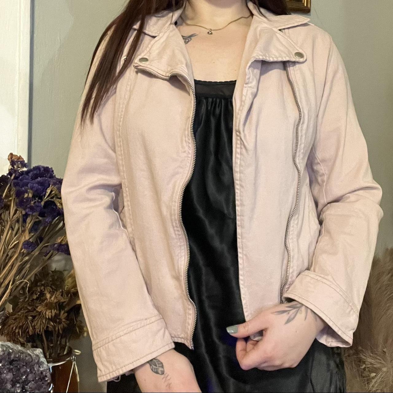 Light pink utility/cargo jacket! Super cute, great... - Depop