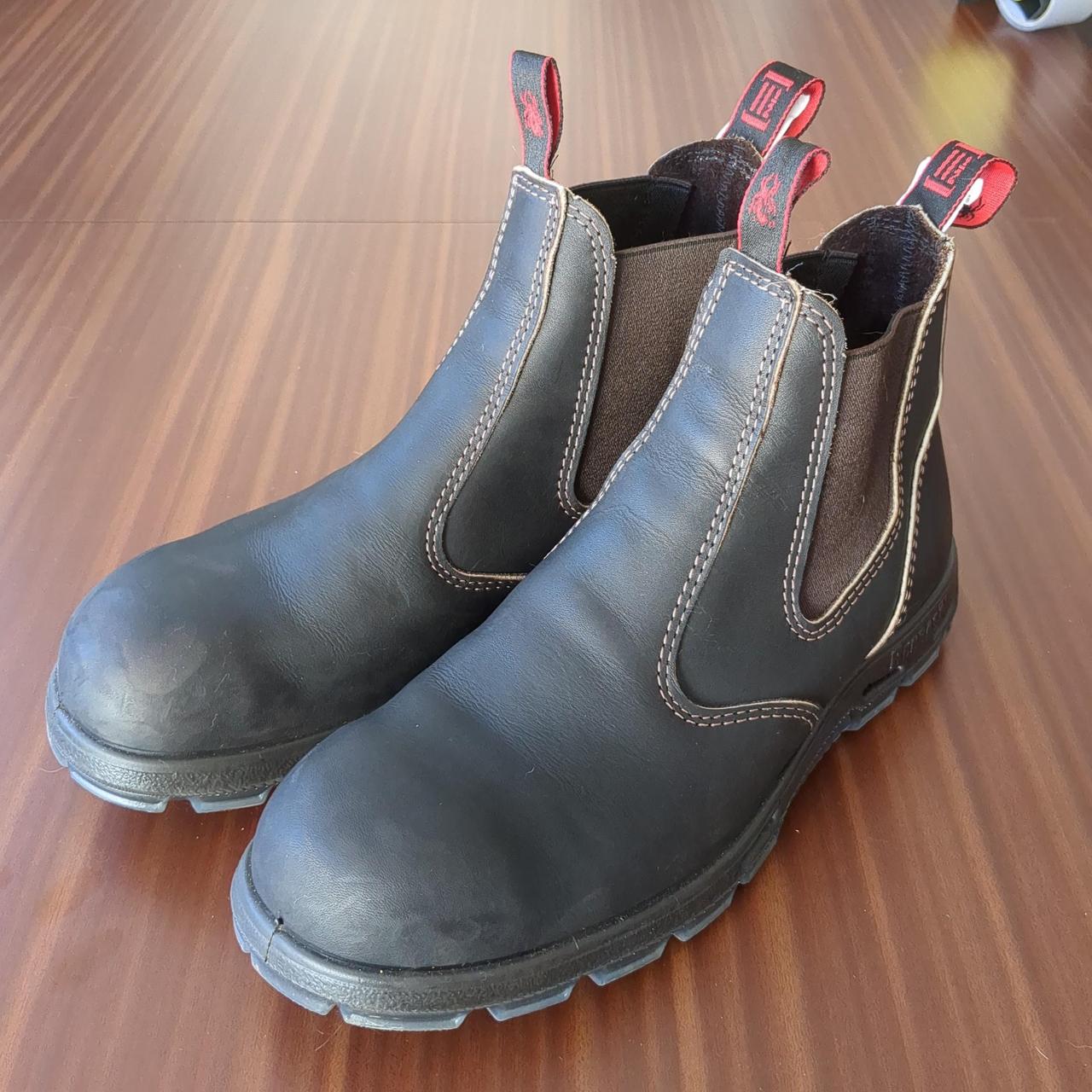 Redback Work Boot UBOK Dark Brown Steel Cap. Only... | Depop