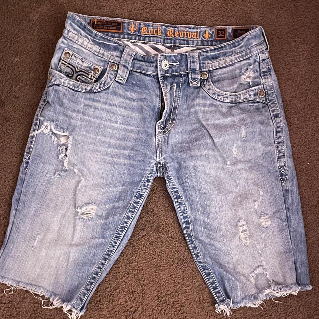 Rock Revival Jorts #affliction #edhardy # - Depop
