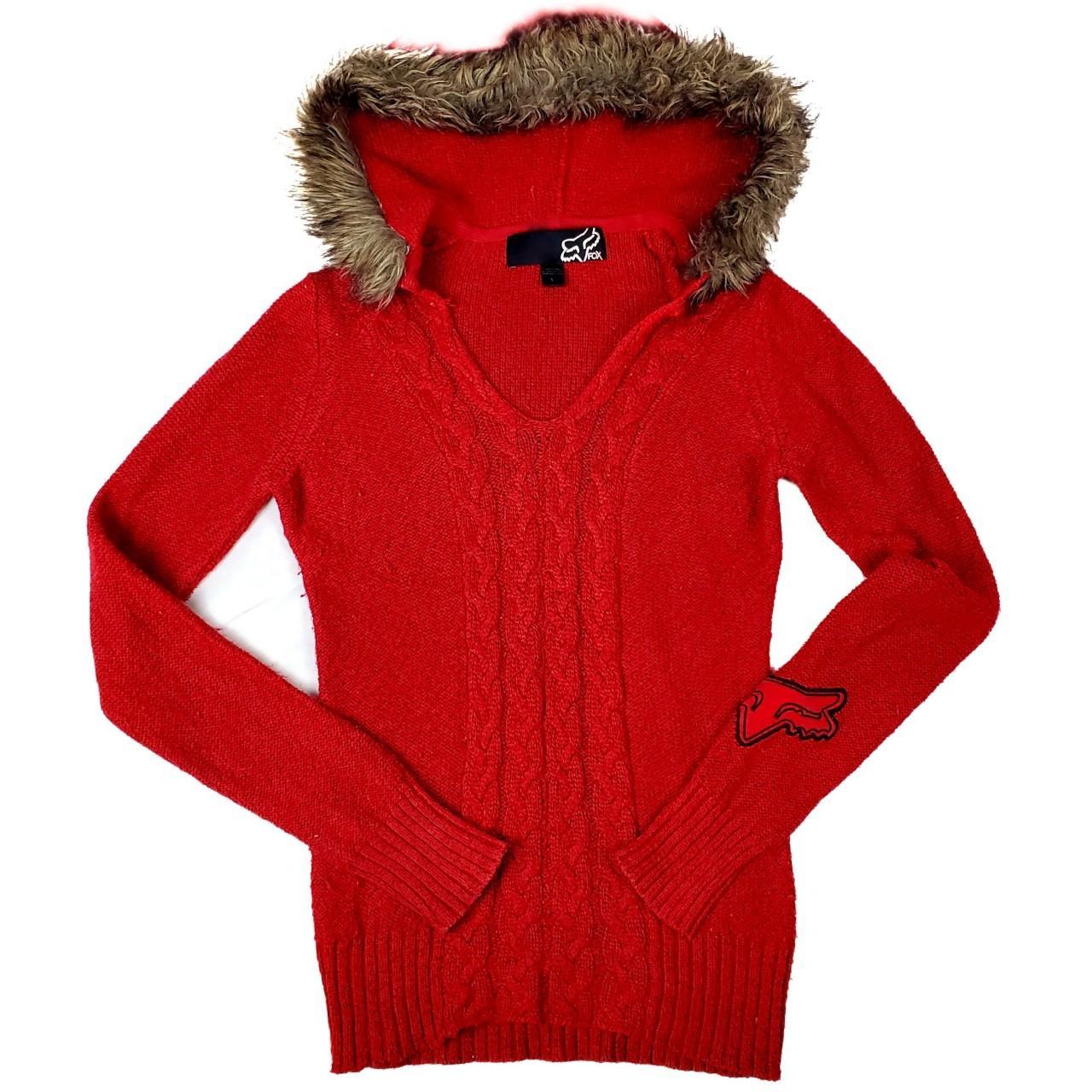 Fox racing cable knit sweater ☆ from my personal... | Depop