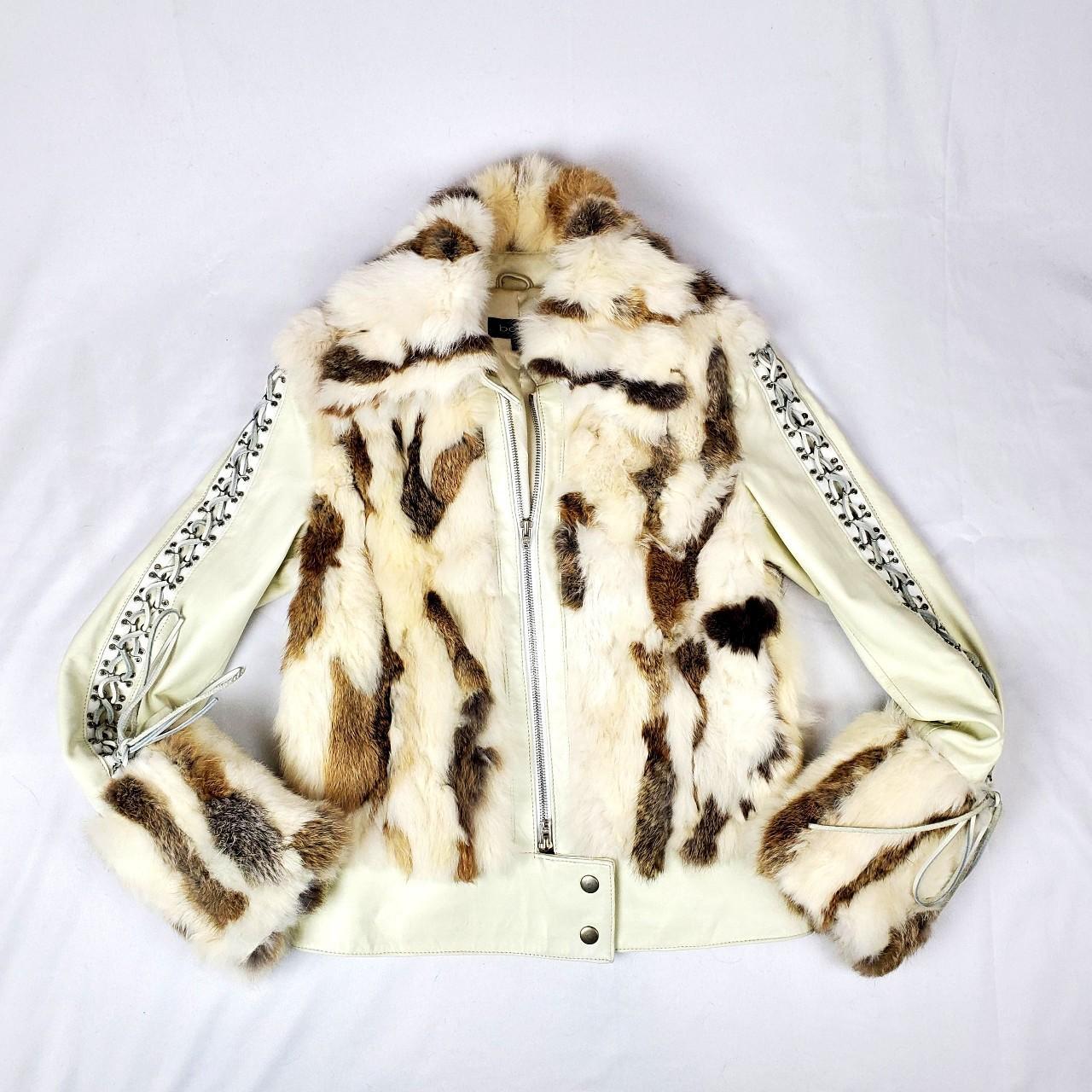 Bebe leather & fur jacket It girls only Iconic and... - Depop