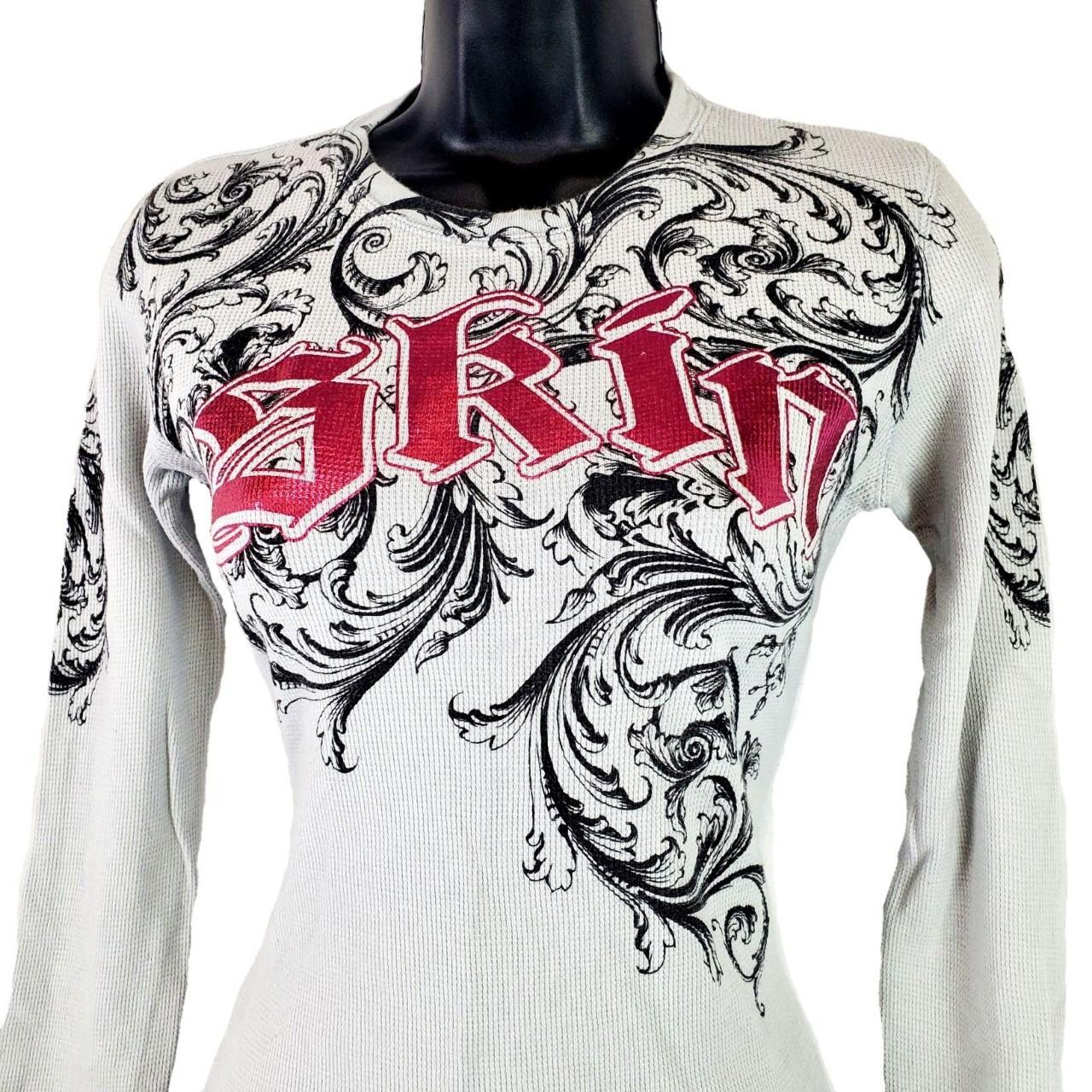 Skin thermal long sleeve Super sick trashy bro hoe... - Depop