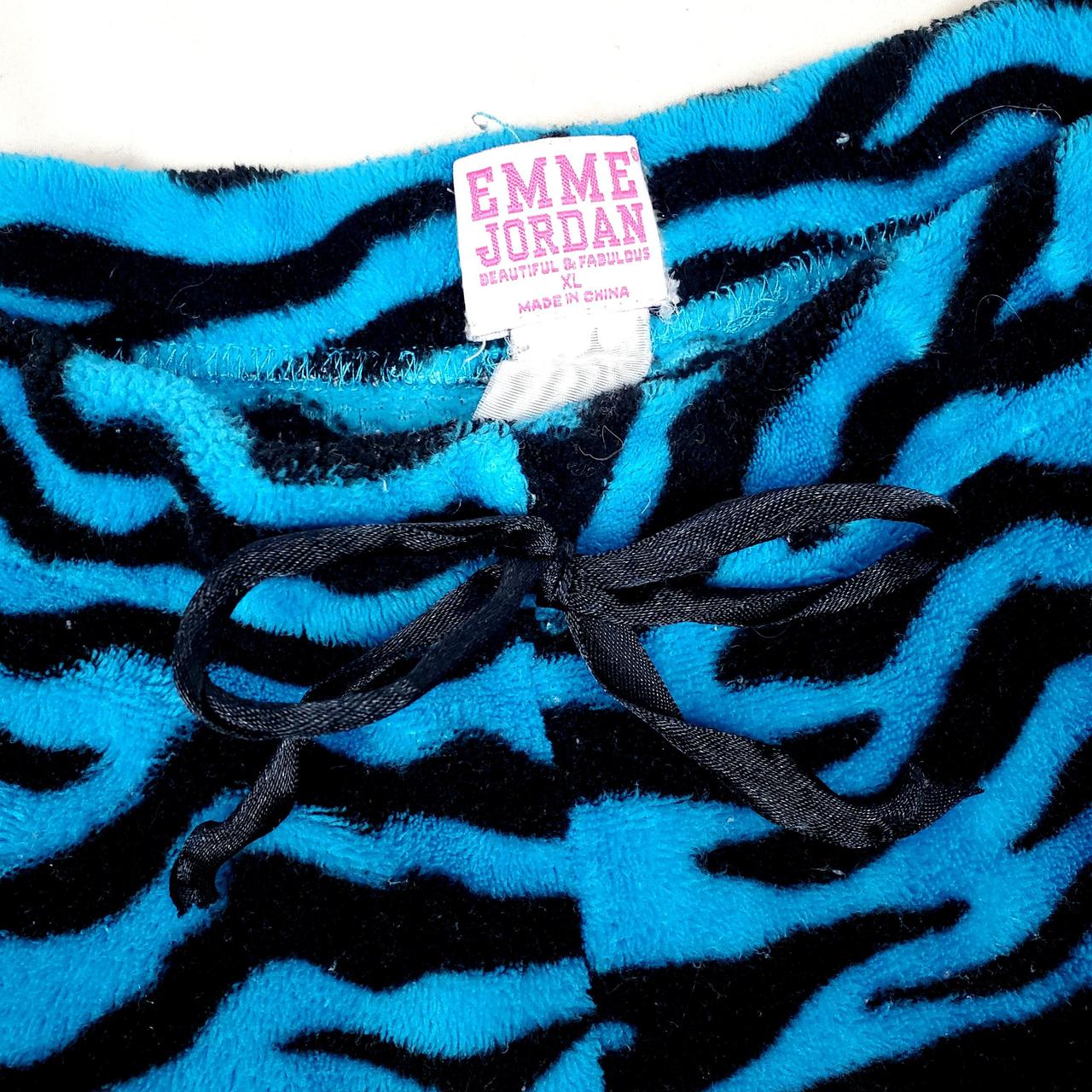 Zebra scene sleep shorts Iconic early 2000s "Emme... | Depop