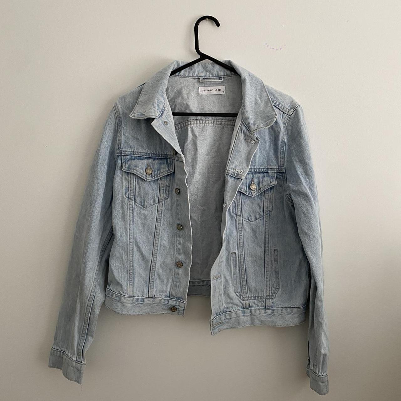 Assembly Label denim jacket Size 12 (perfect... - Depop