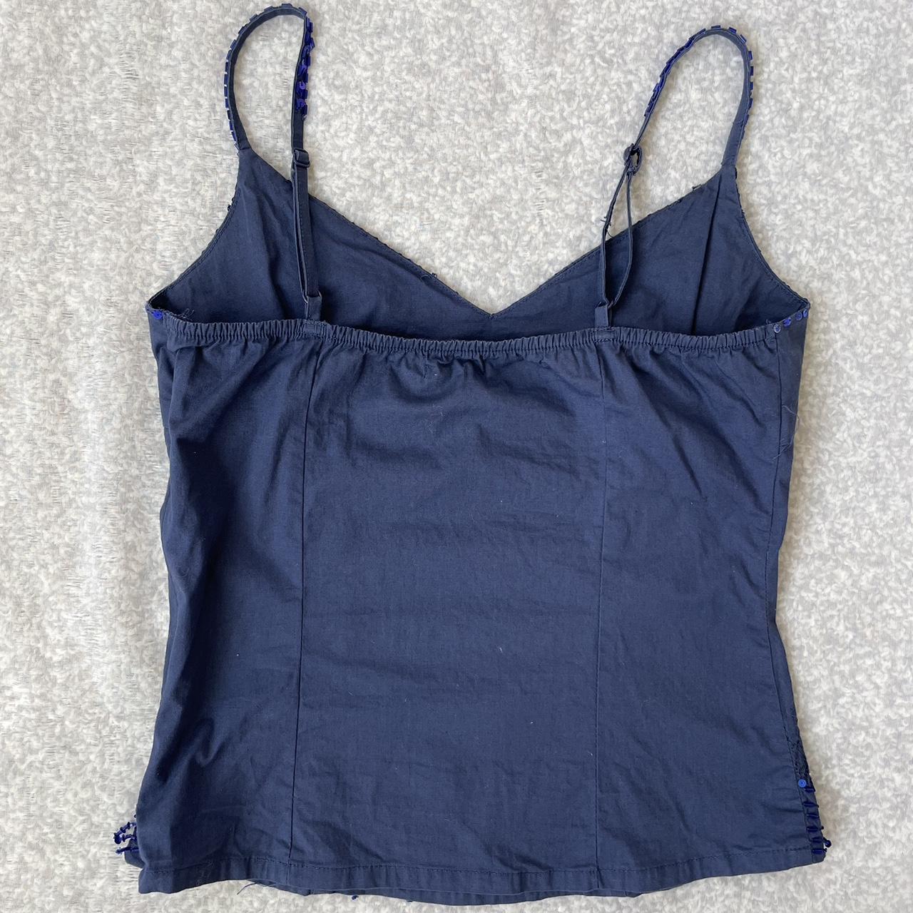 Corset Front Beaded Tank Too Brand: Now USA Size:... - Depop