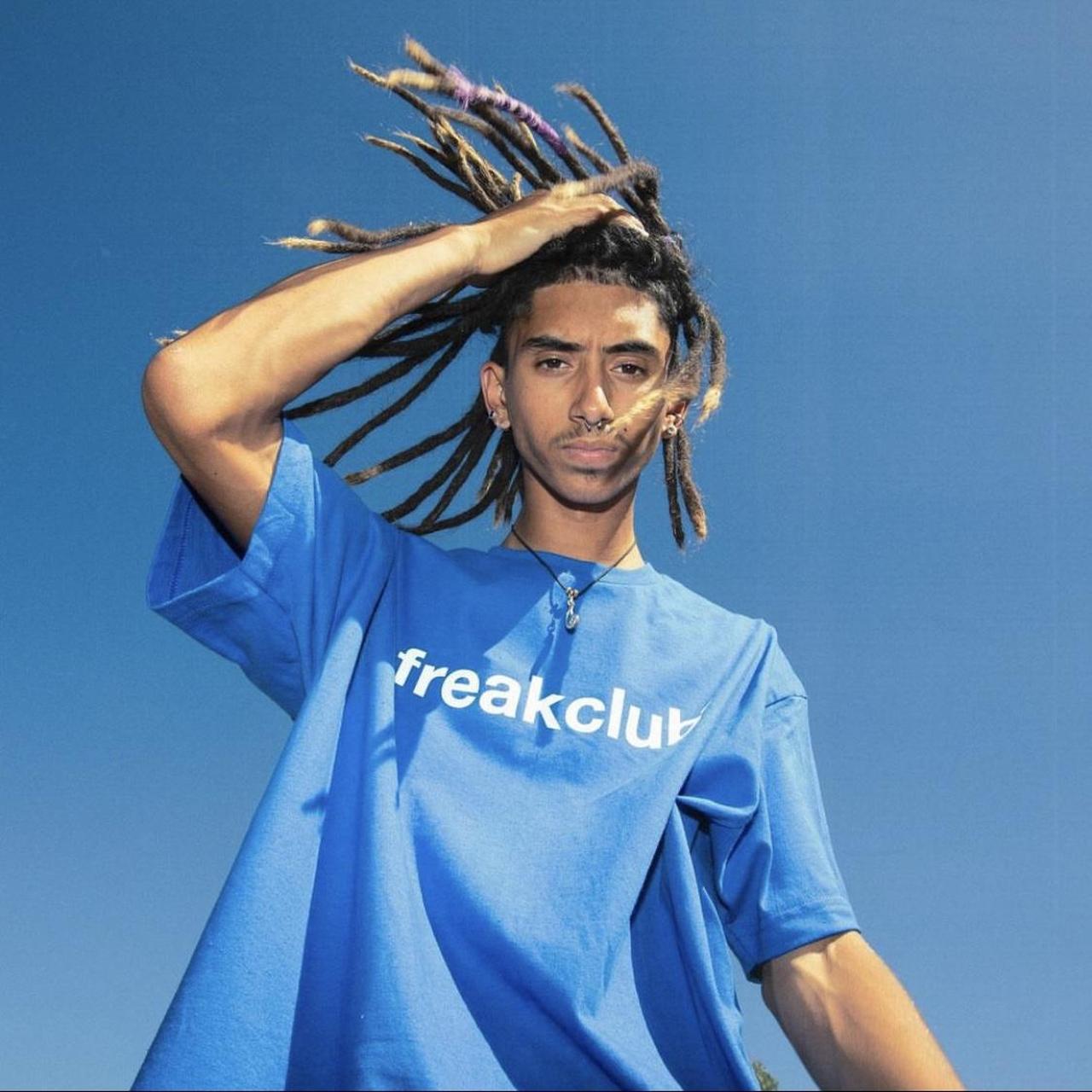 FREAKCLUB Melbourne band-tee merch -baggy... - Depop