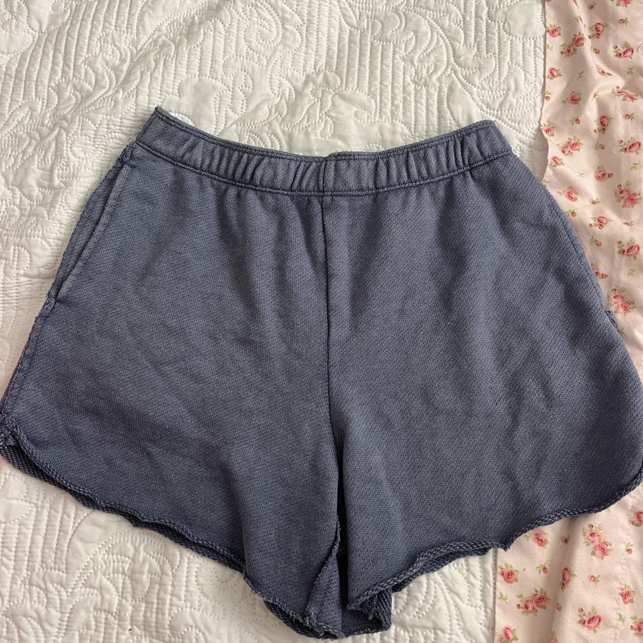Aerie blue soft shorts Size small - Depop