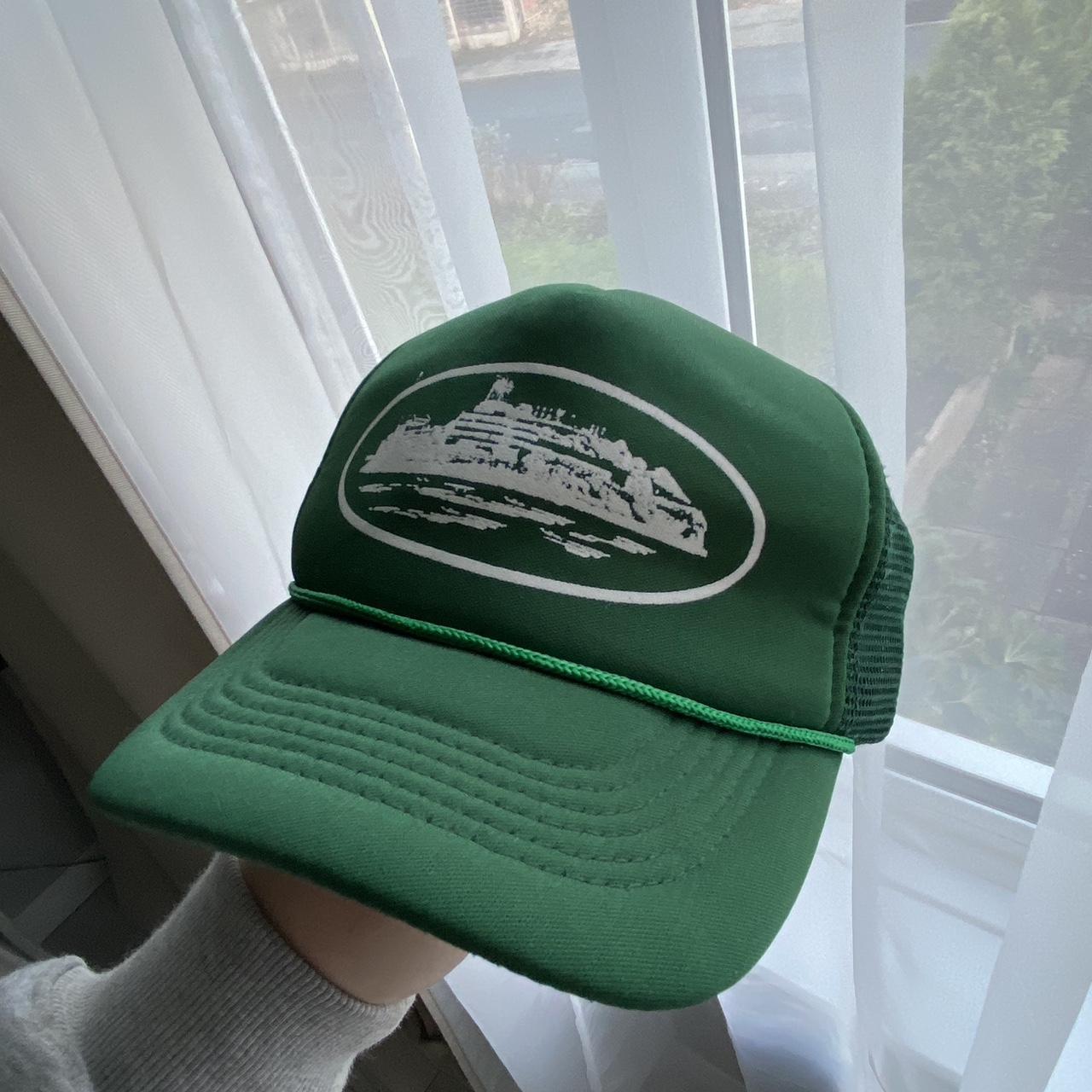 Corteiz Trucker Cap in Green Worn handful of... - Depop
