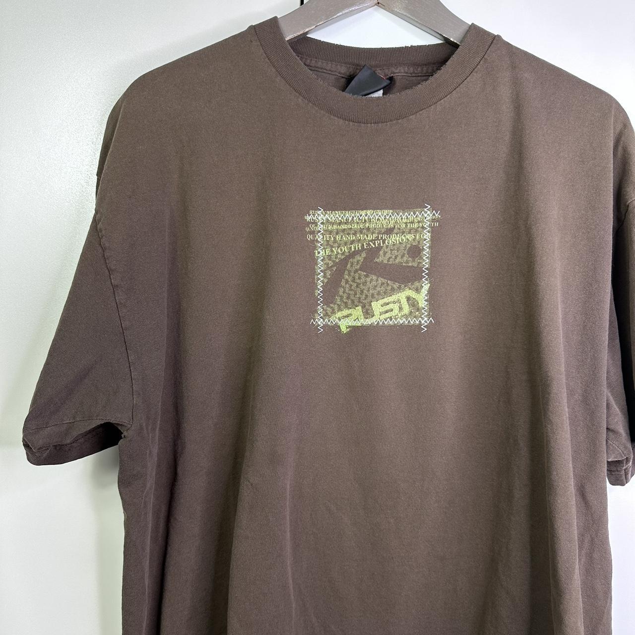 Rusty Men's Brown T-shirt | Depop