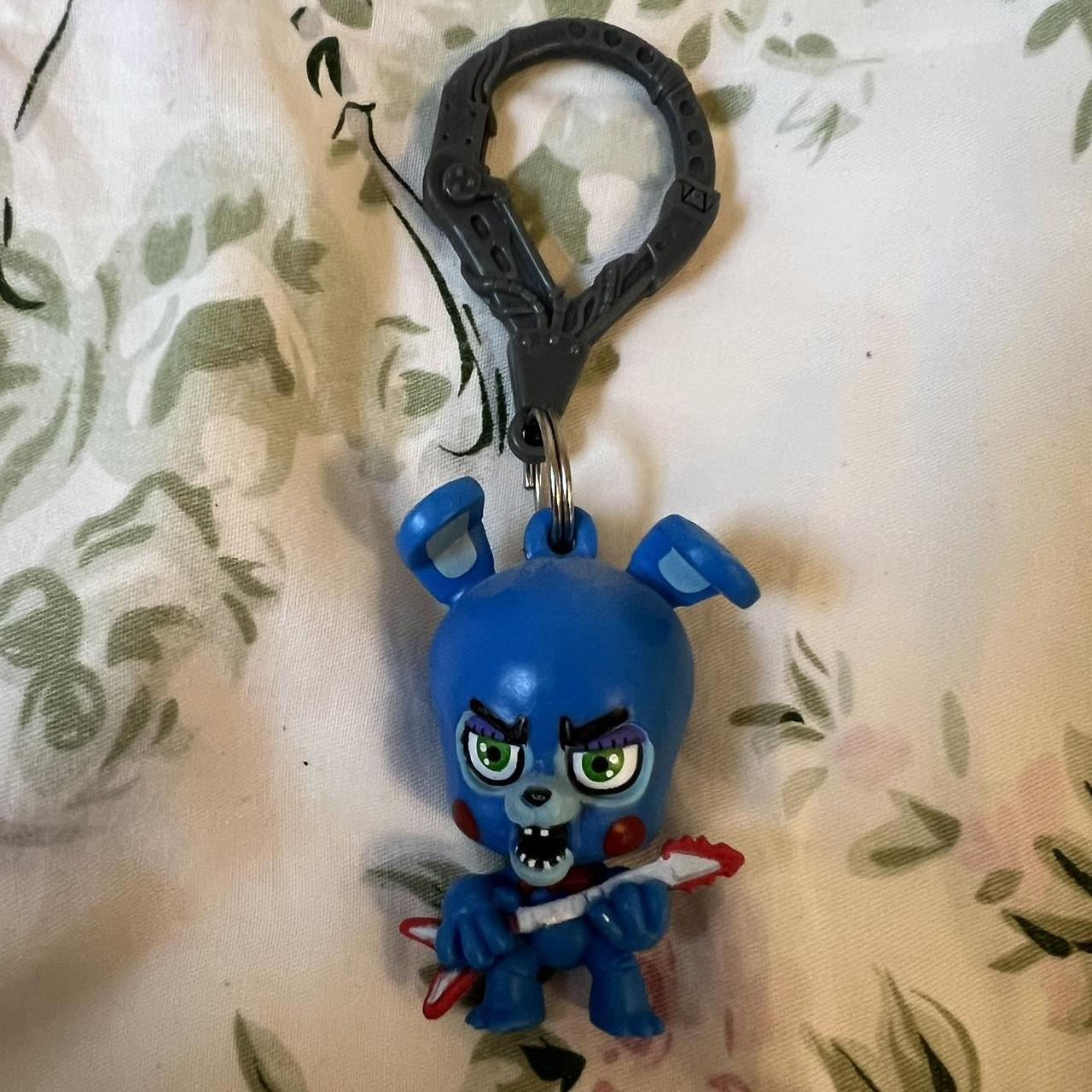 FNAF Toy Bonnie Keychain - Rare - Great condition,... | Depop