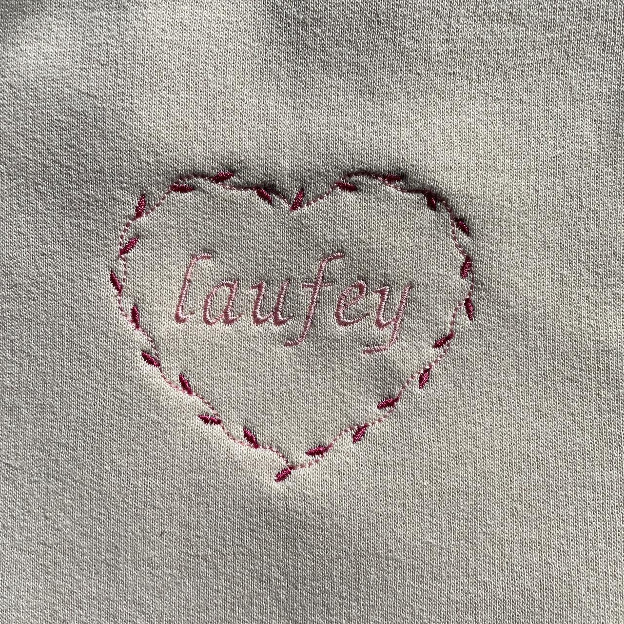 Laufey design embroidered onto a super soft and cozy... - Depop