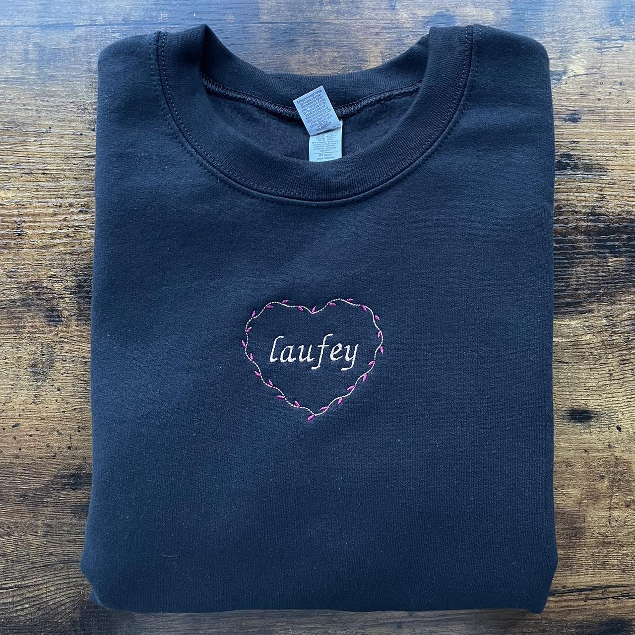 Laufey design embroidered onto a super soft and cozy... - Depop