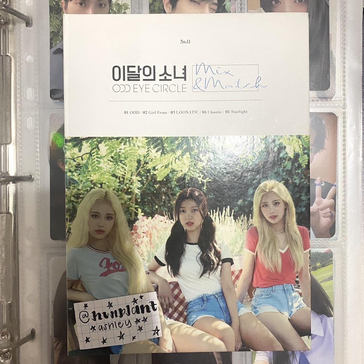 loona odd eye circle mix & match album comes with... - Depop