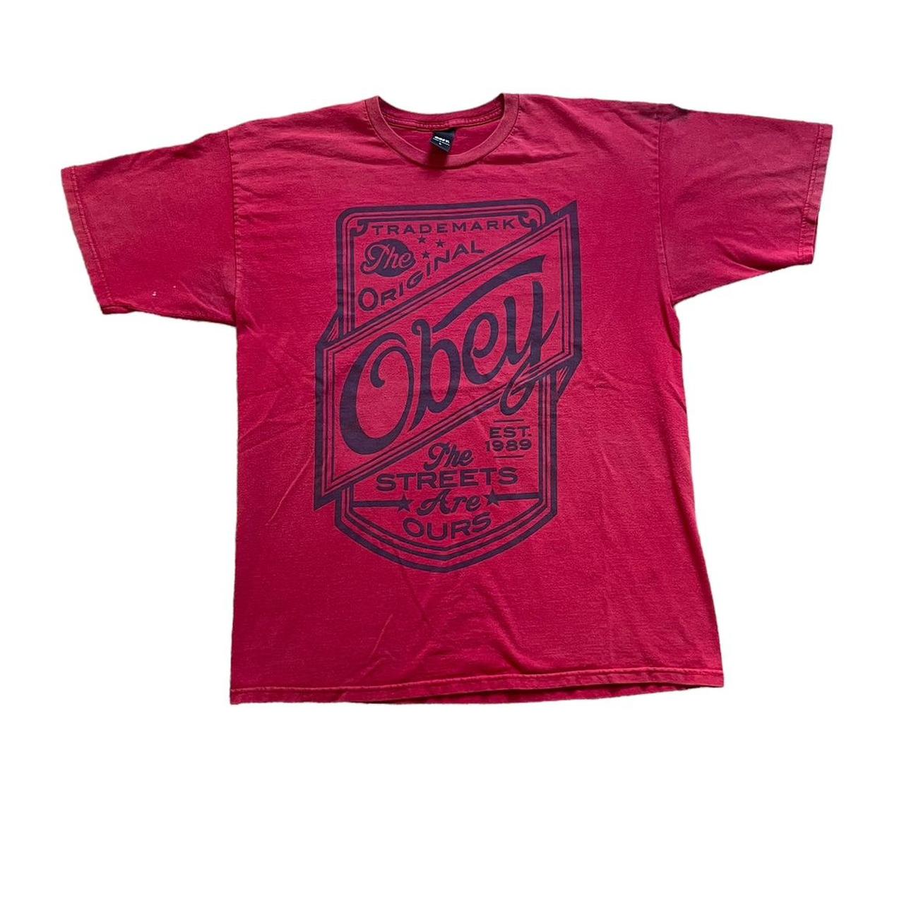 Red Obey Shirts