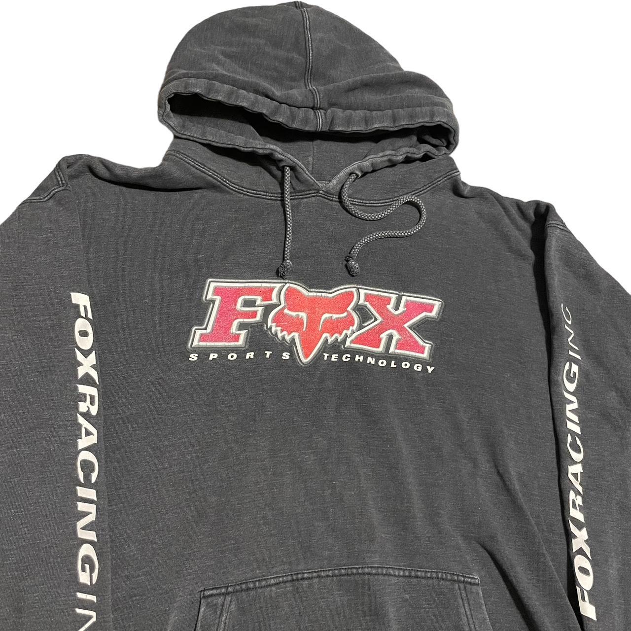 Vintage Y2K Fox Racing Hoodie -great condition, no... - Depop