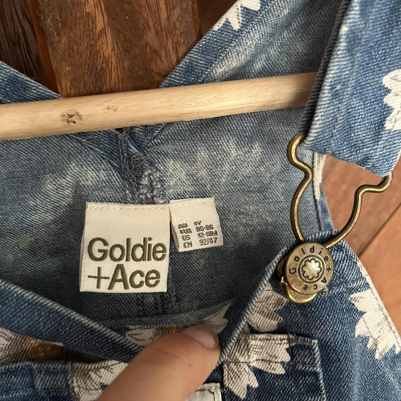 Goldie + Ace Daisy Denim overalls Size... - Depop