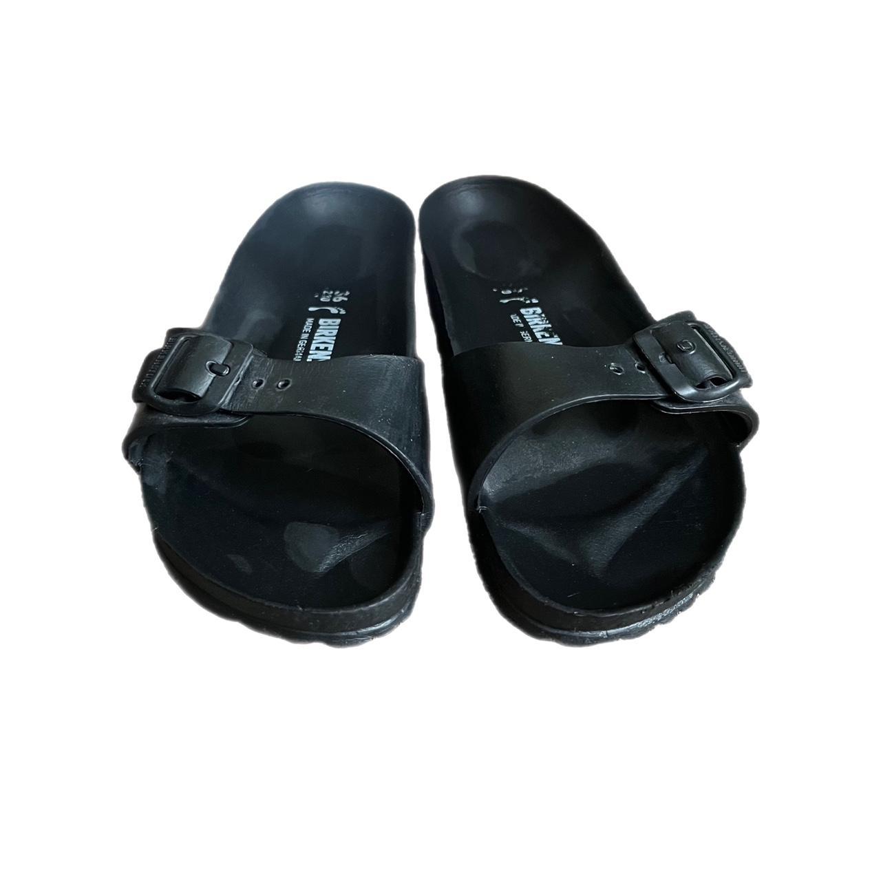 Birkenstock slides Madrid Eva Black Size 36 - Depop