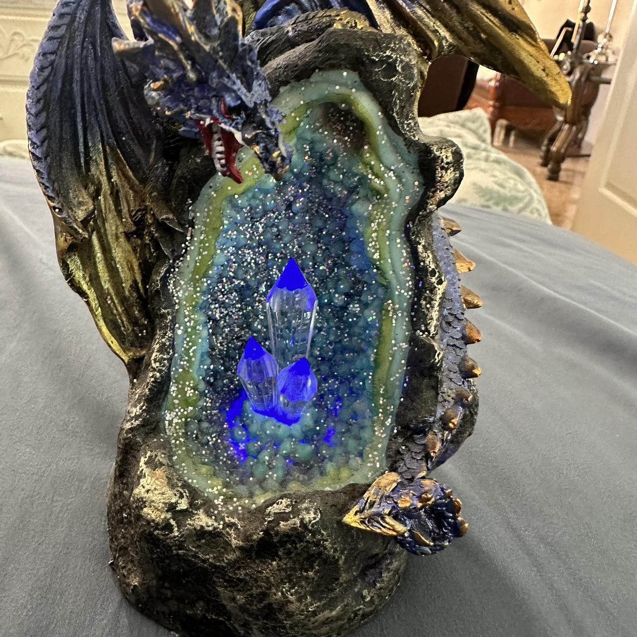 Light up dragon incense holder - Depop