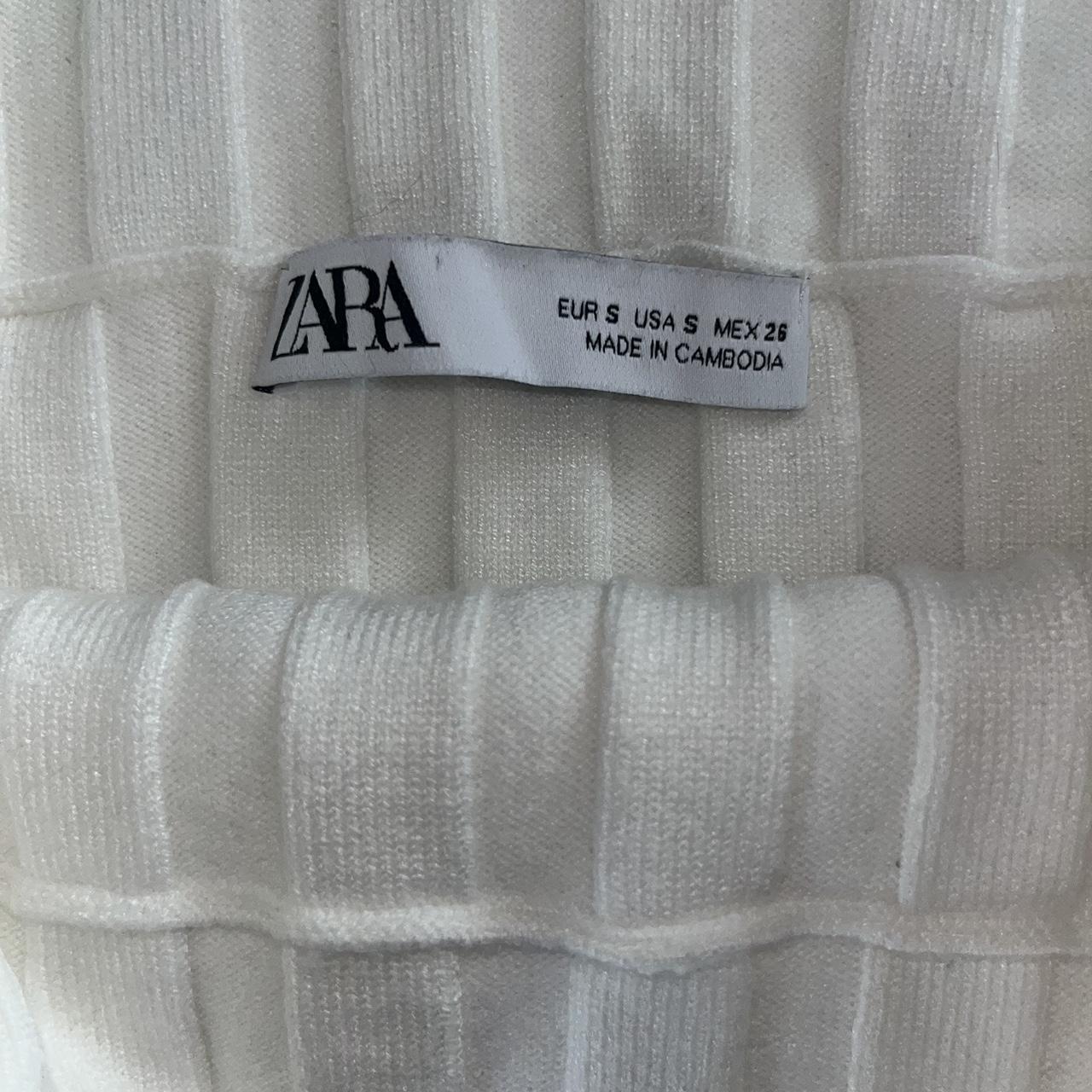 Zara White Shirt | Depop