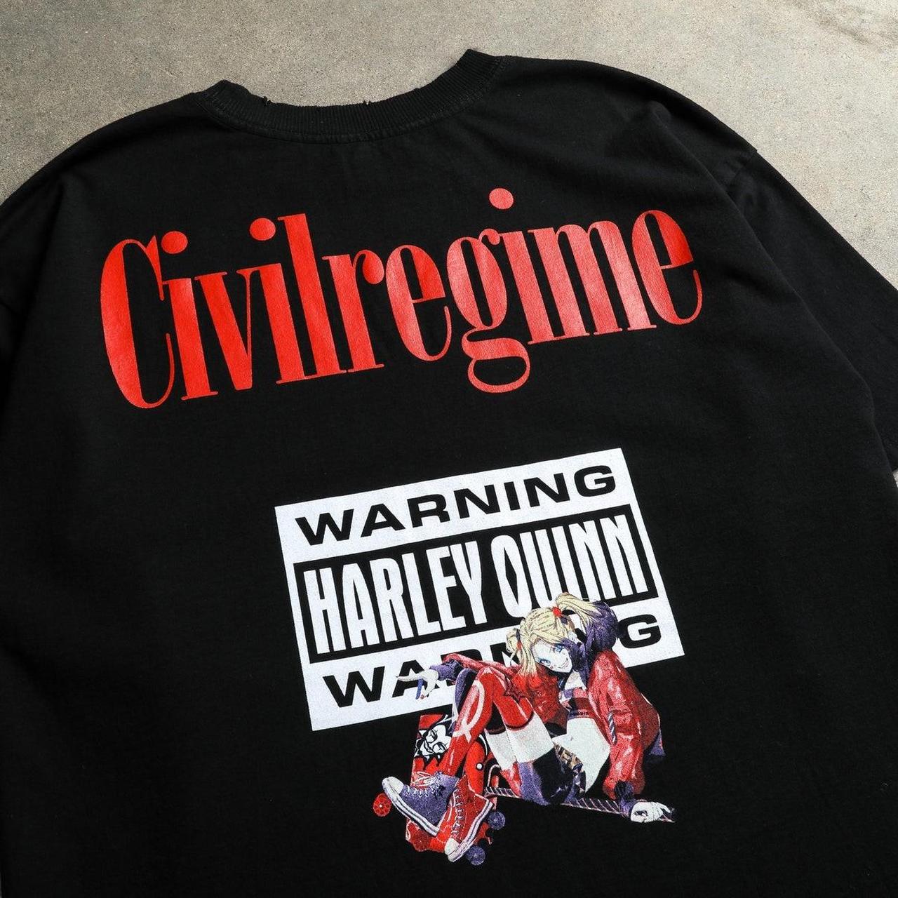 Civil Regime Harley Quinn Harley's Rose 199X... - Depop