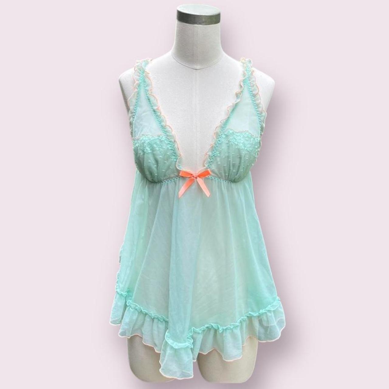 whimsical mermaid light blue coquette Victoria’s... | Depop